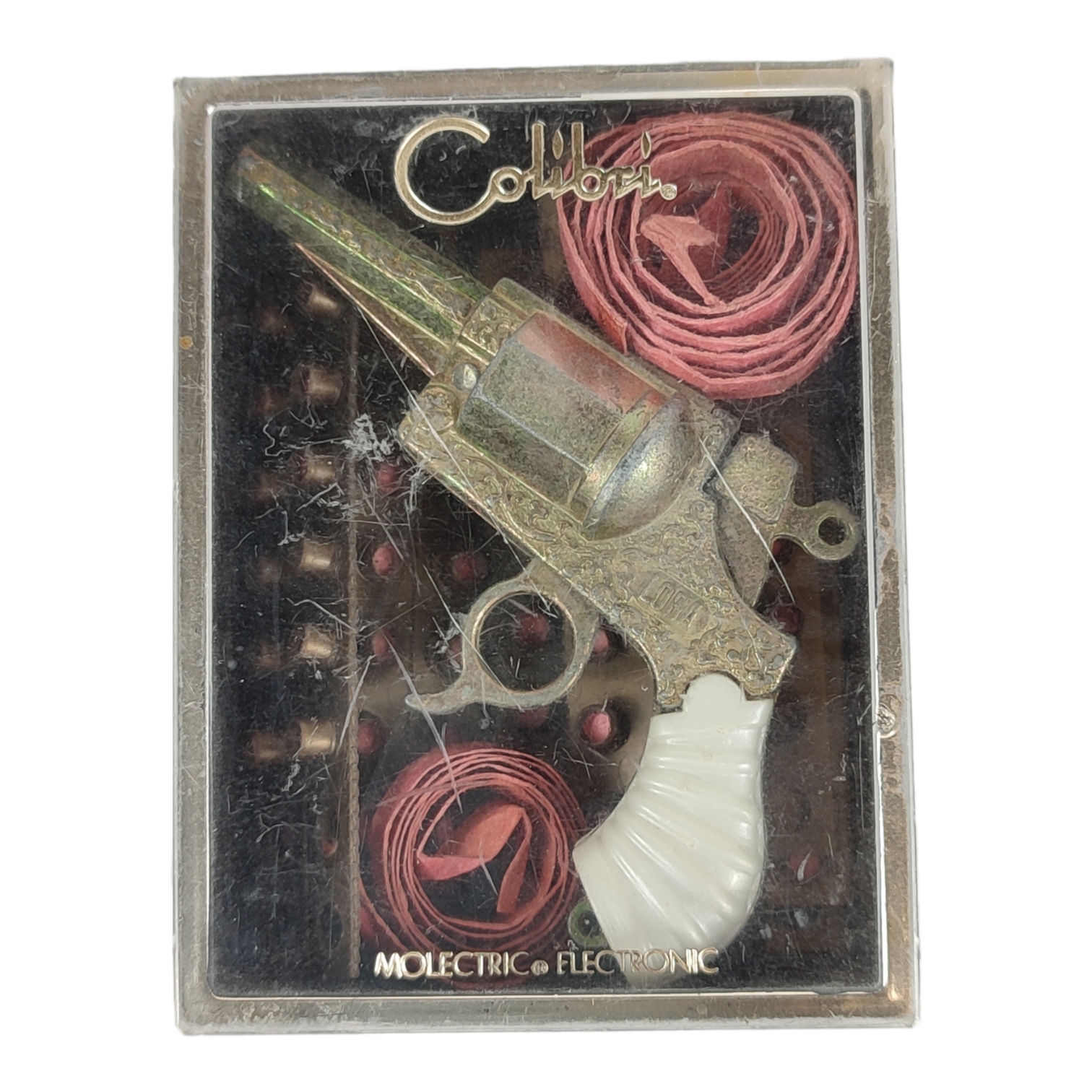 Mini pistolet à pétard vintage - jouet pour enfant - Label Emmaüs