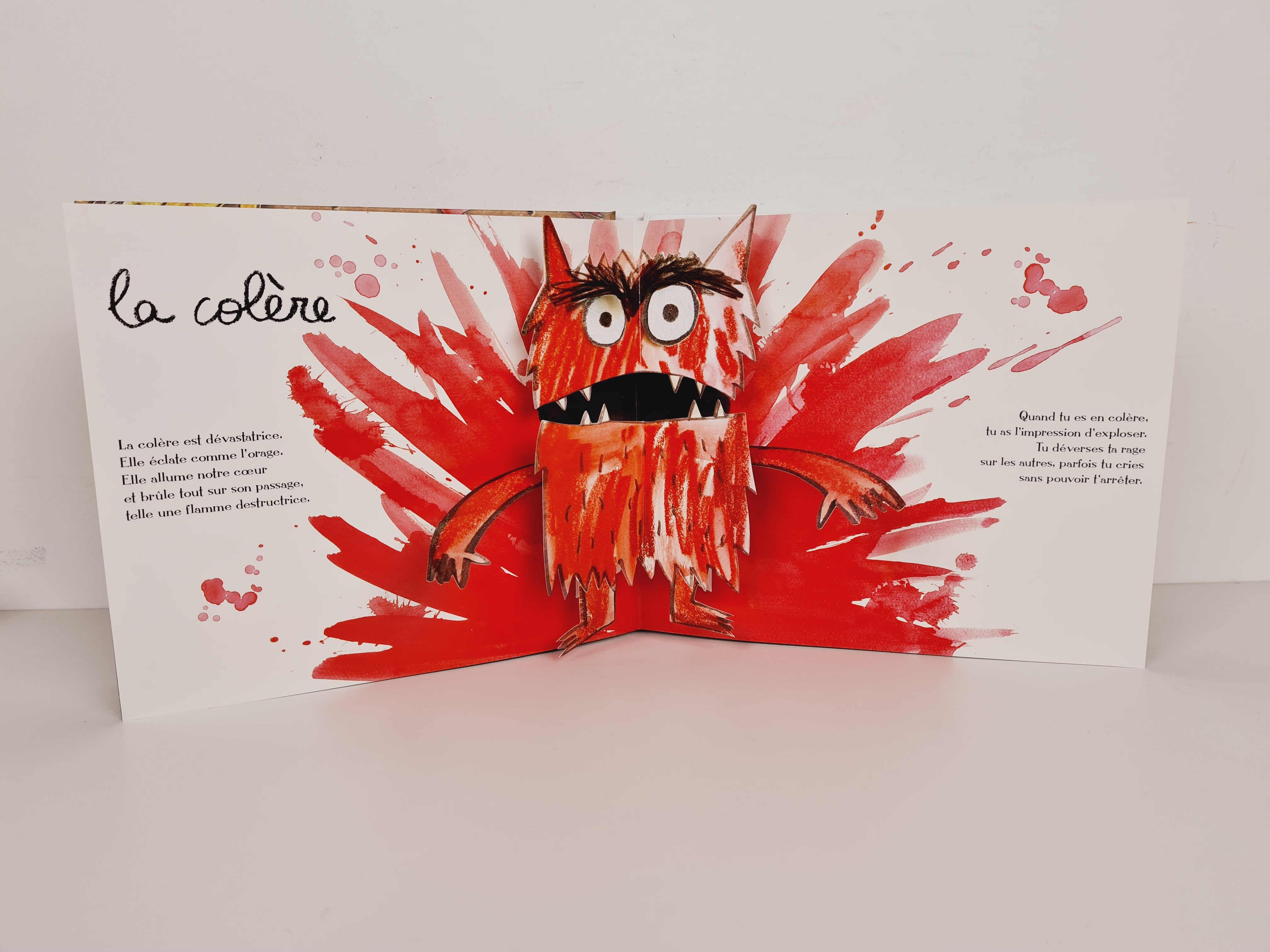 Livre Pop up - Un livre tout animé - La couleur des émotions - Glénat ...