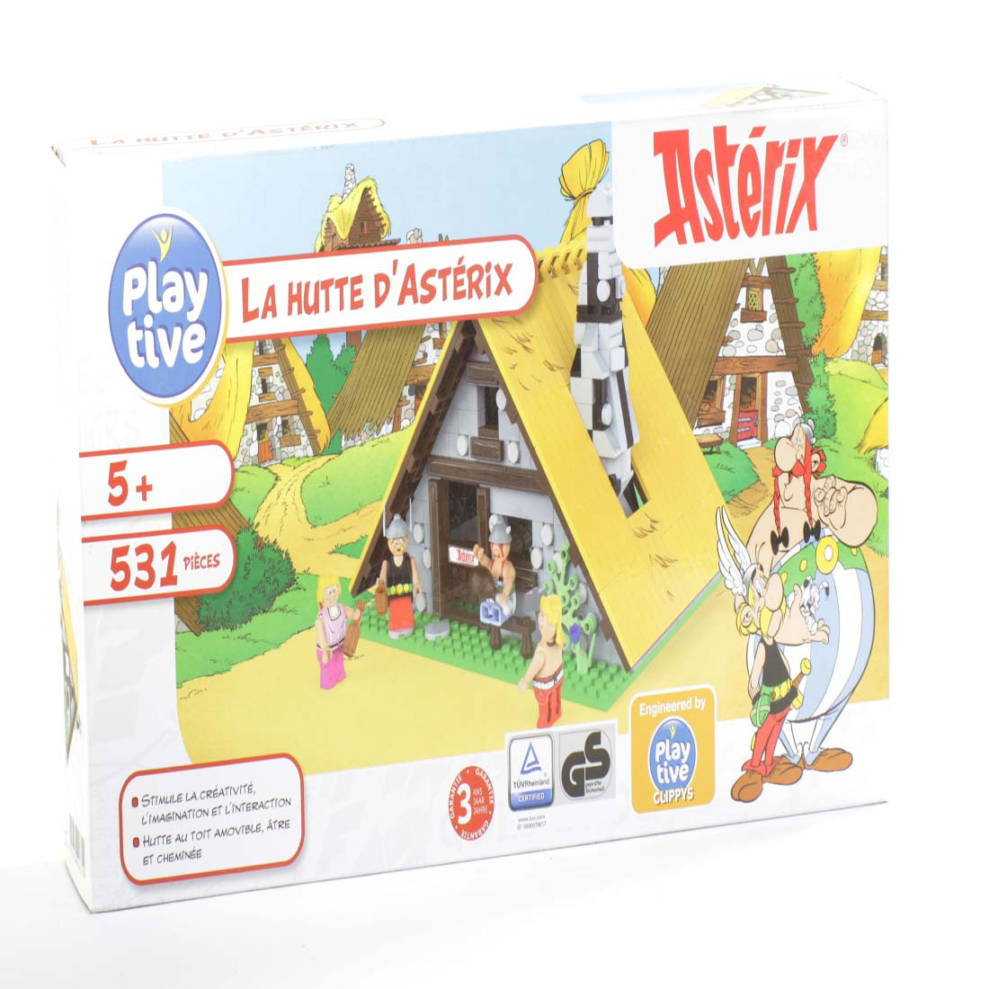 La hutte d'Astérix - Label Emmaüs