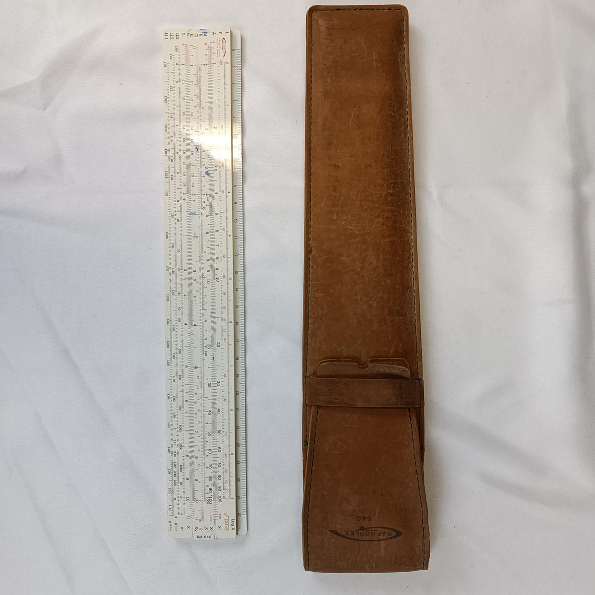 Règle de calcul ancienne de marque Graphoplex (référence 640) - Label ...