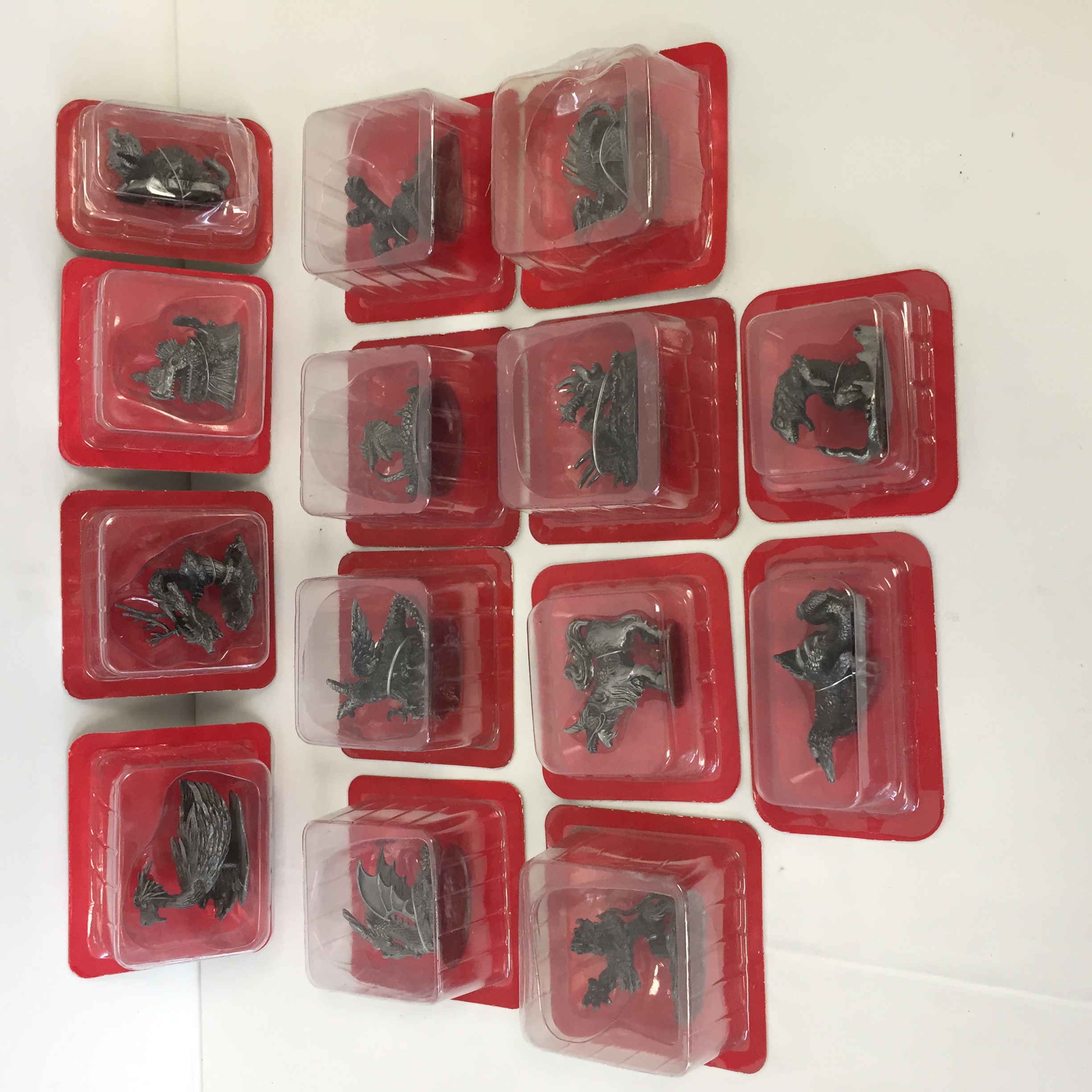 Lot de 14 figurines de collection "Atlas dragons et créatures ...