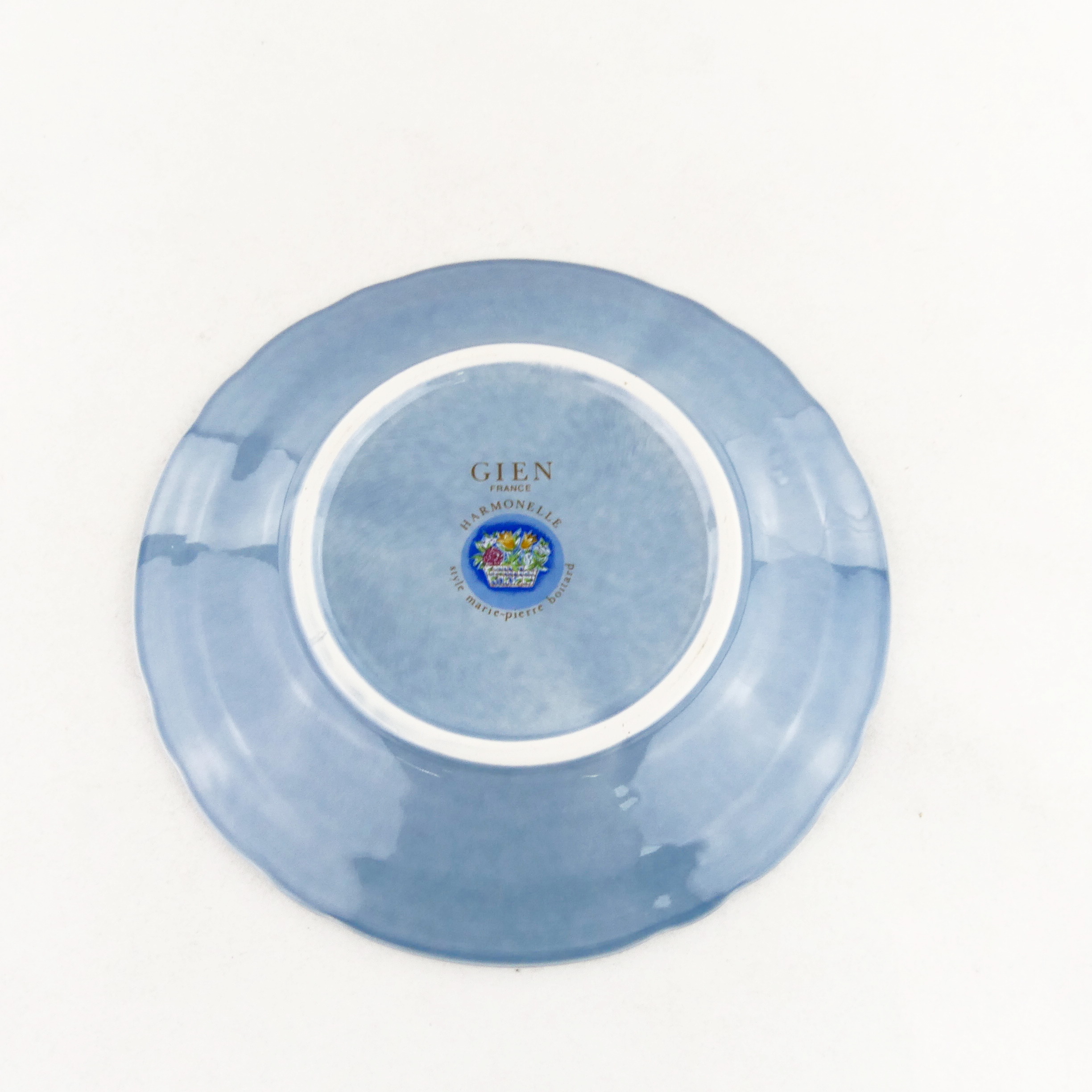 🏠 Assiette en céramique Gien Style Marie-Pierre BOITARD bleue pour la maison pas cher et ...