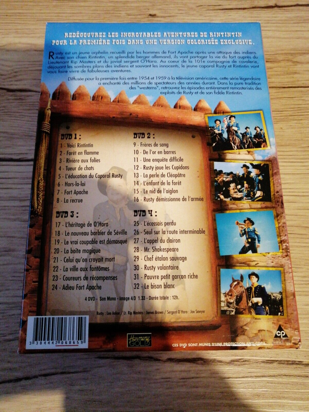 Les Aventures de Rintintin Saison 1 Lee Aaker, James L. Brown, Joe ...