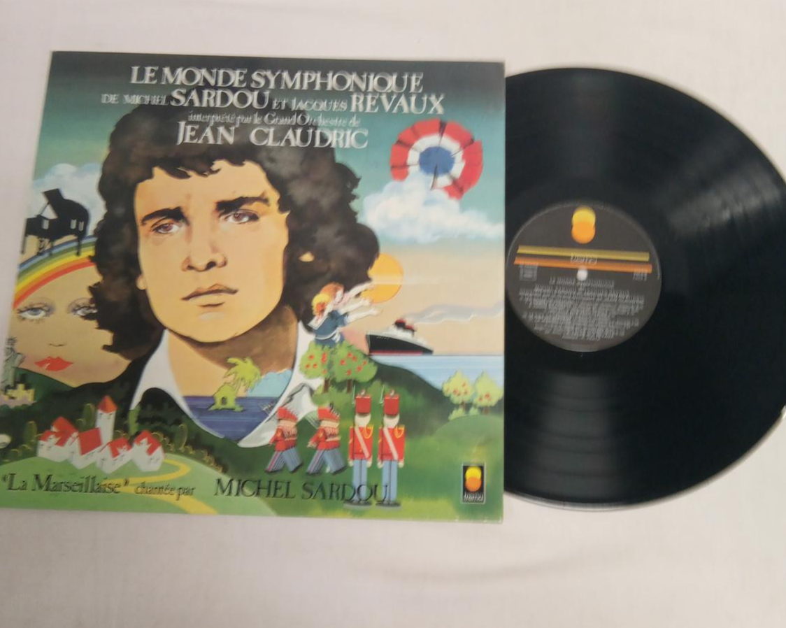 Vinyl 33 tours - Le monde symphonique de Michel Sardou et Jacques ...