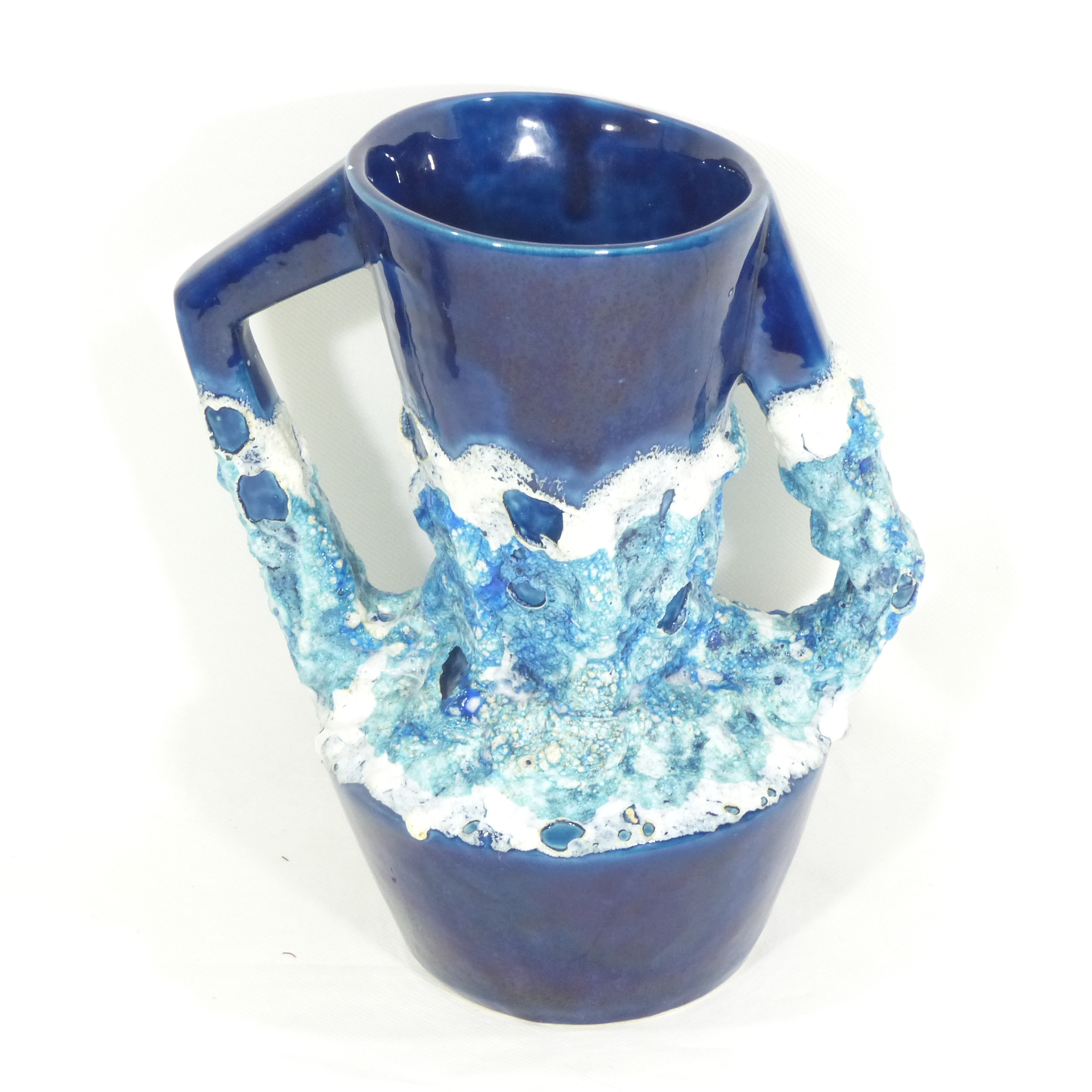 🏠 Vase en émaux des glaciers / Années 60 - Atelier du Cyclope pour la ...