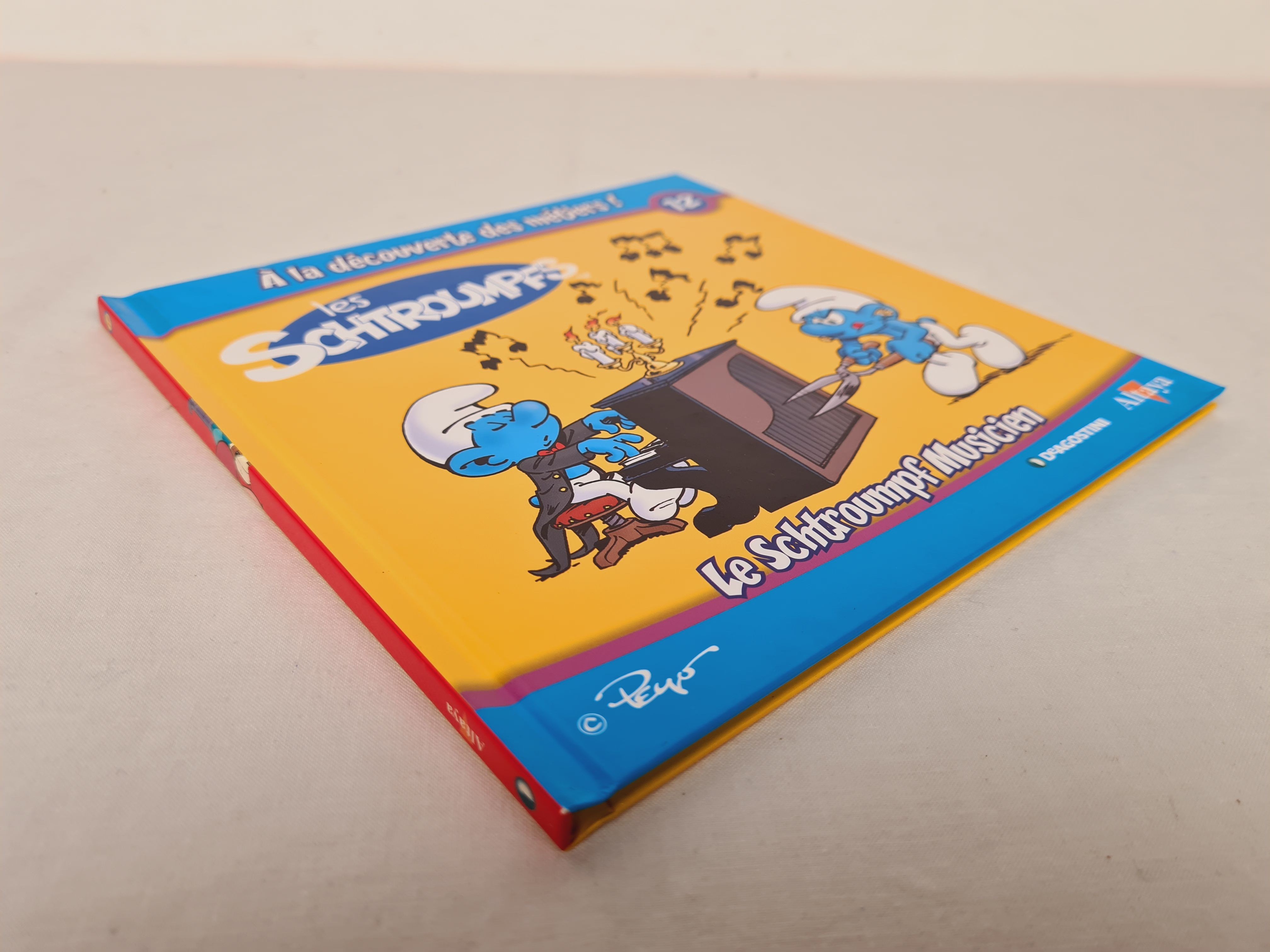 Livre jeunesse - A la découverte des métiers ! - Le schtroumpf musicien ...