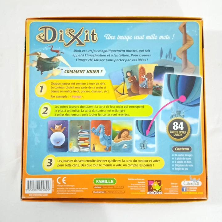 Libellud Dixit -Extension Une image vaut mille mots - Jeu de société ...