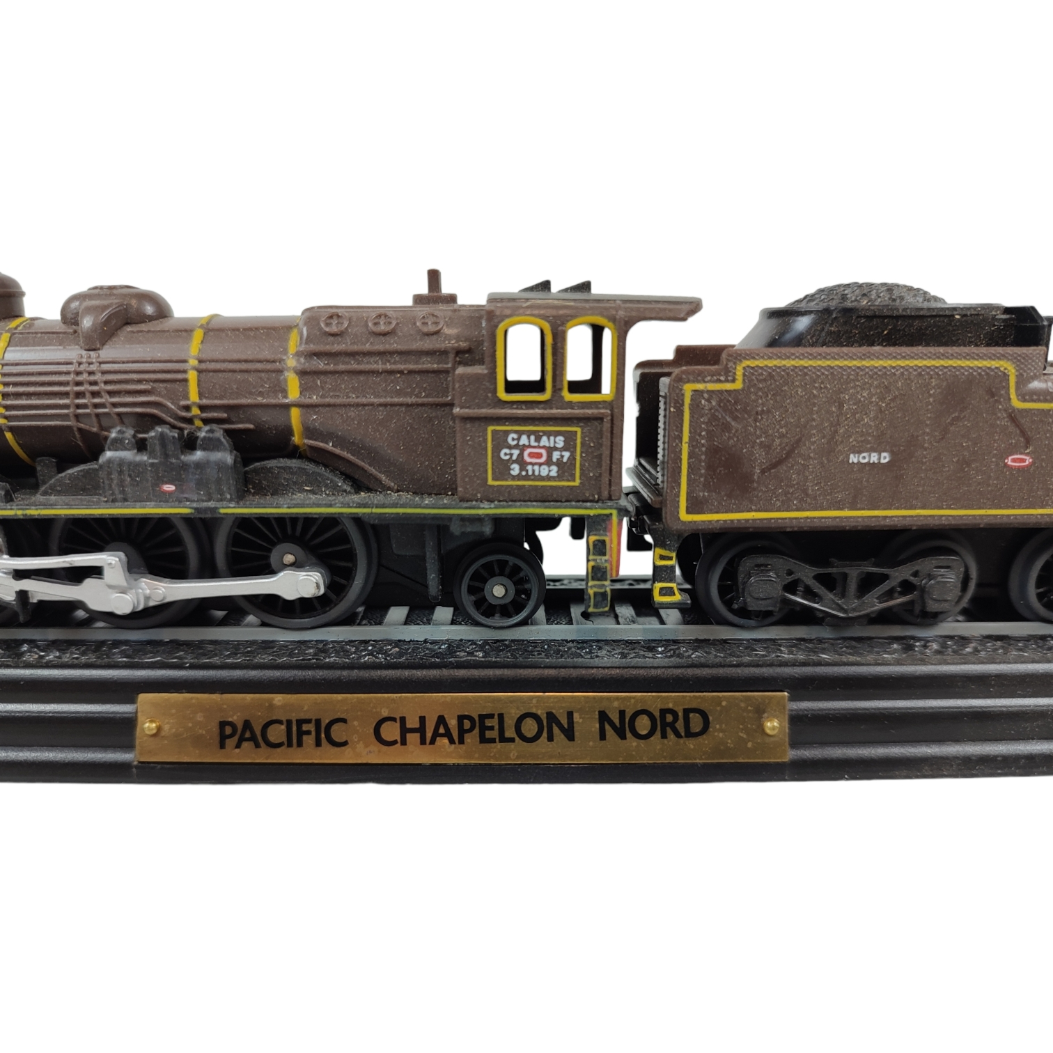 Miniature locomotive Pacific Chapelon Nord - Label Emmaüs
