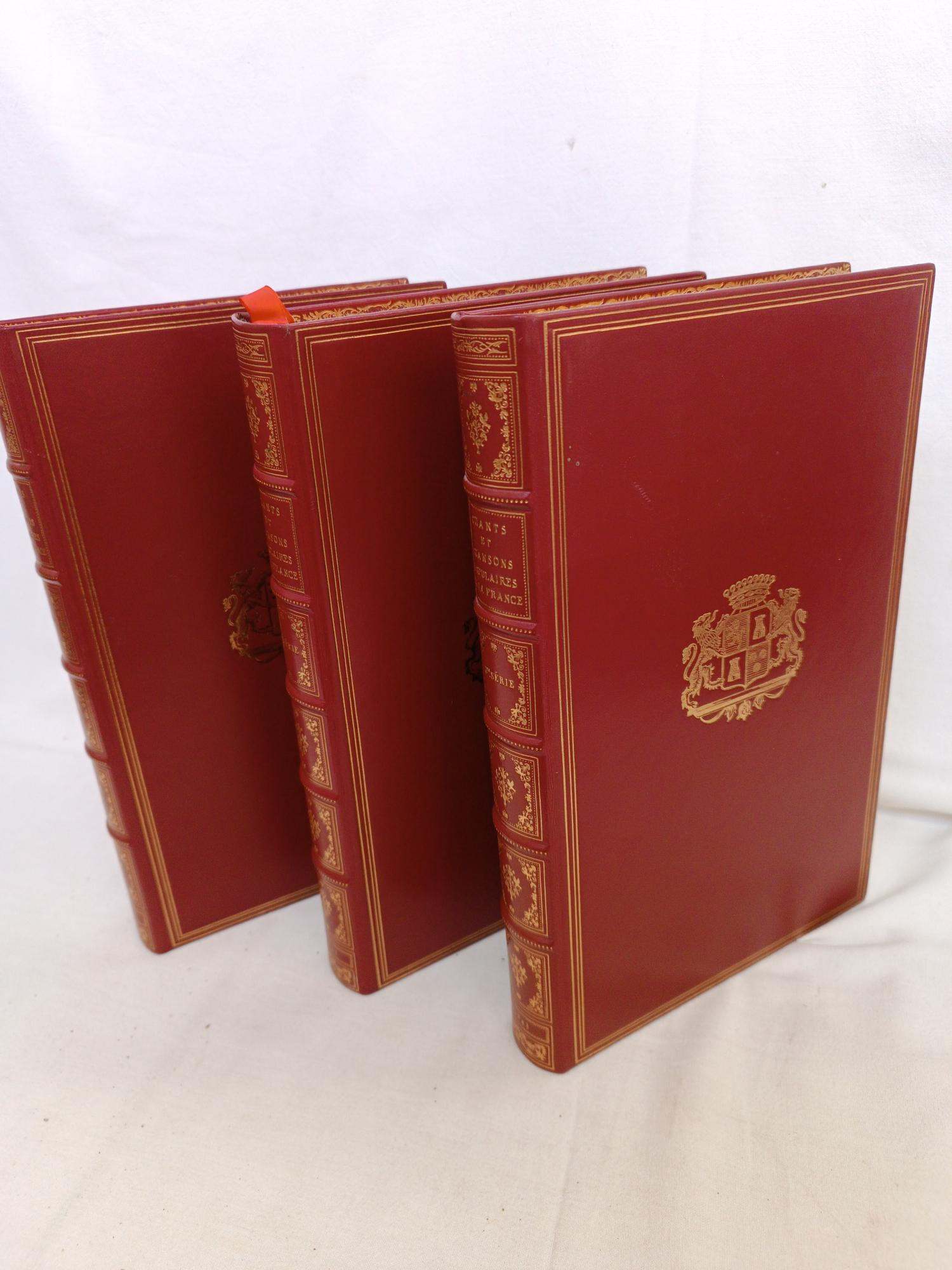 Chants et chansons populaires de la France - 3 volumes - Label Emmaüs