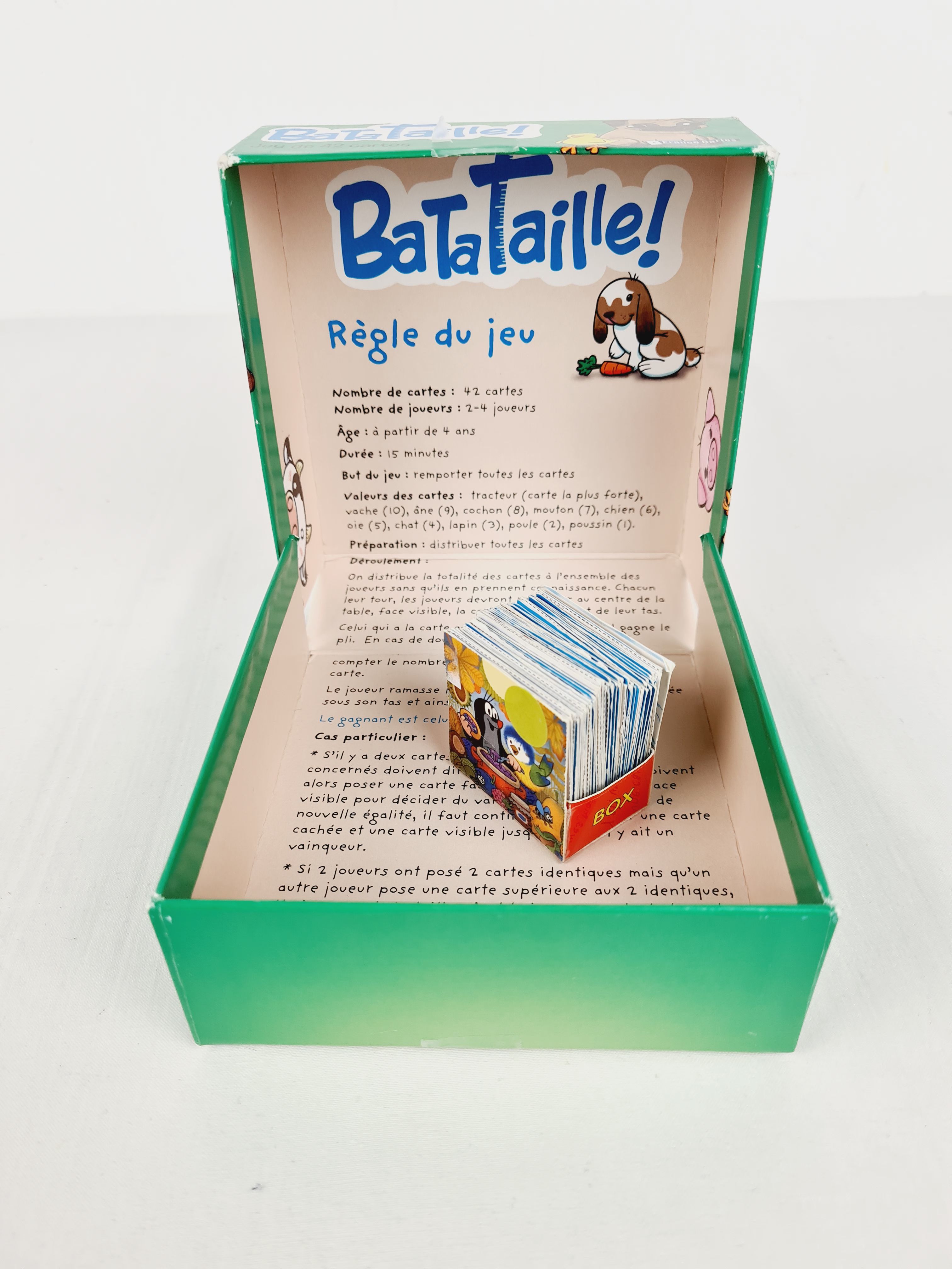 🎲 Jeu de cartes - Bataille ! - France Cartes - 4 ans et plus. jeux et ...