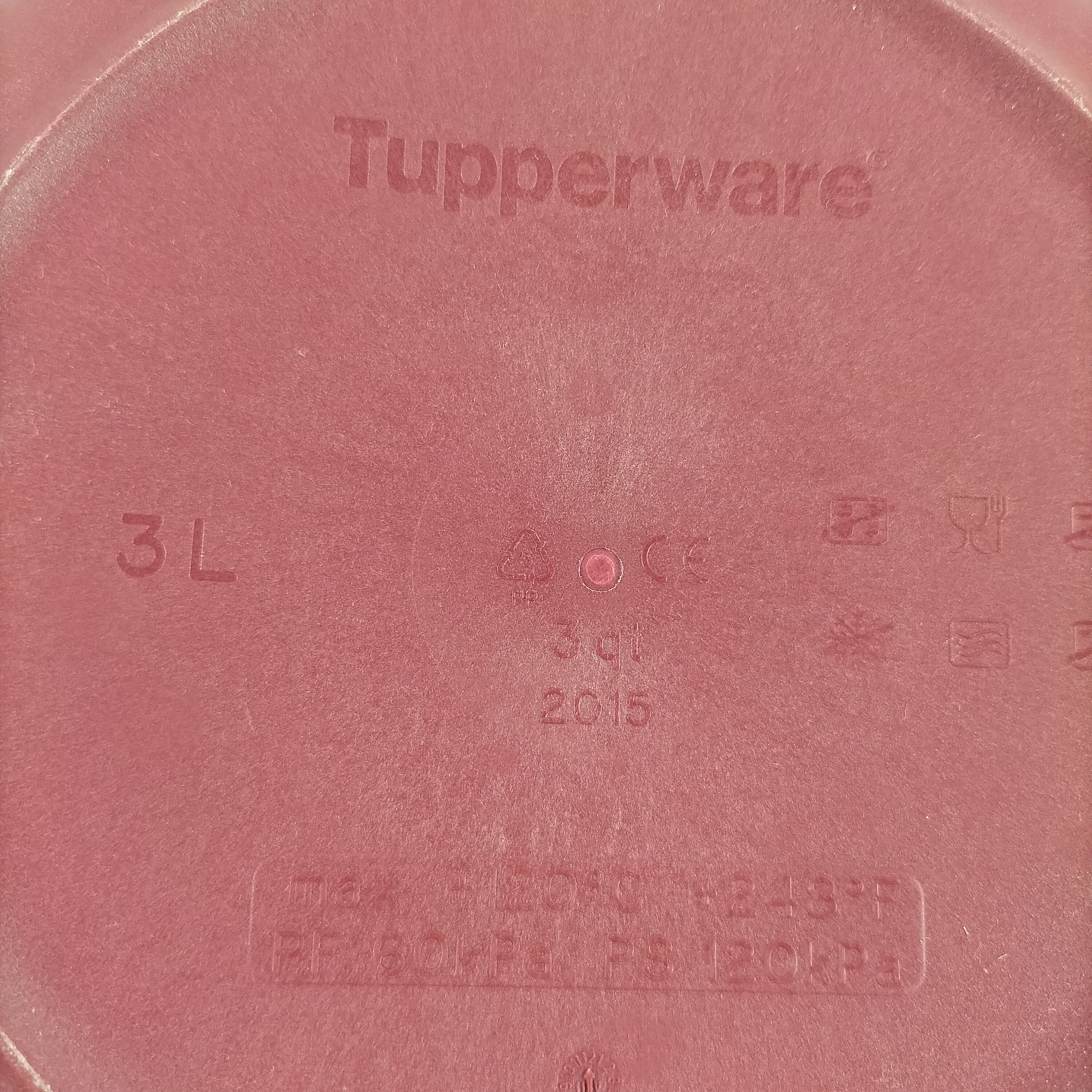 Micro minute "TUPPERWARE" - Label Emmaüs