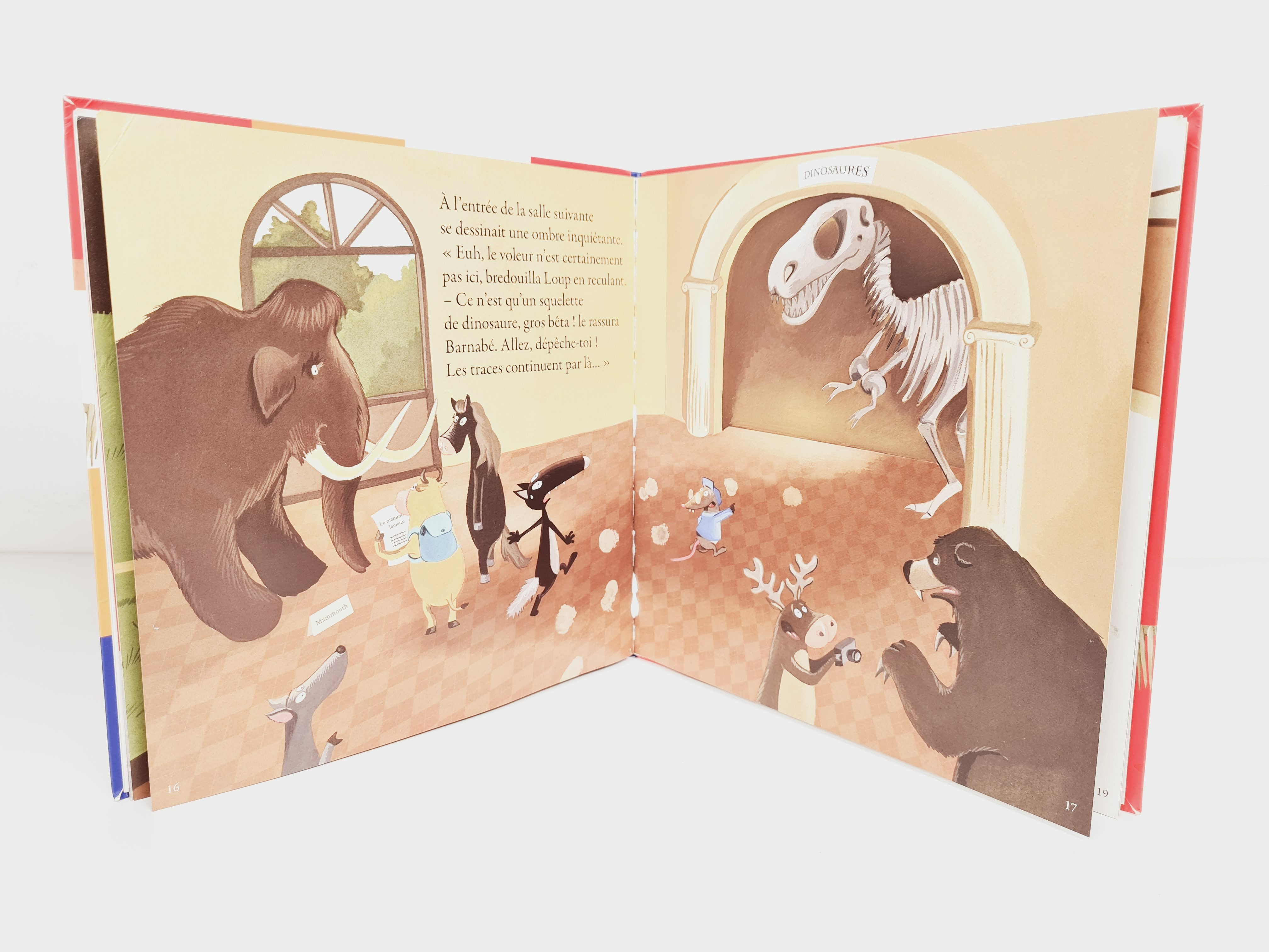 Livre jeunesse - Le loup qui enquêtait au musée - Mes petits albums ...