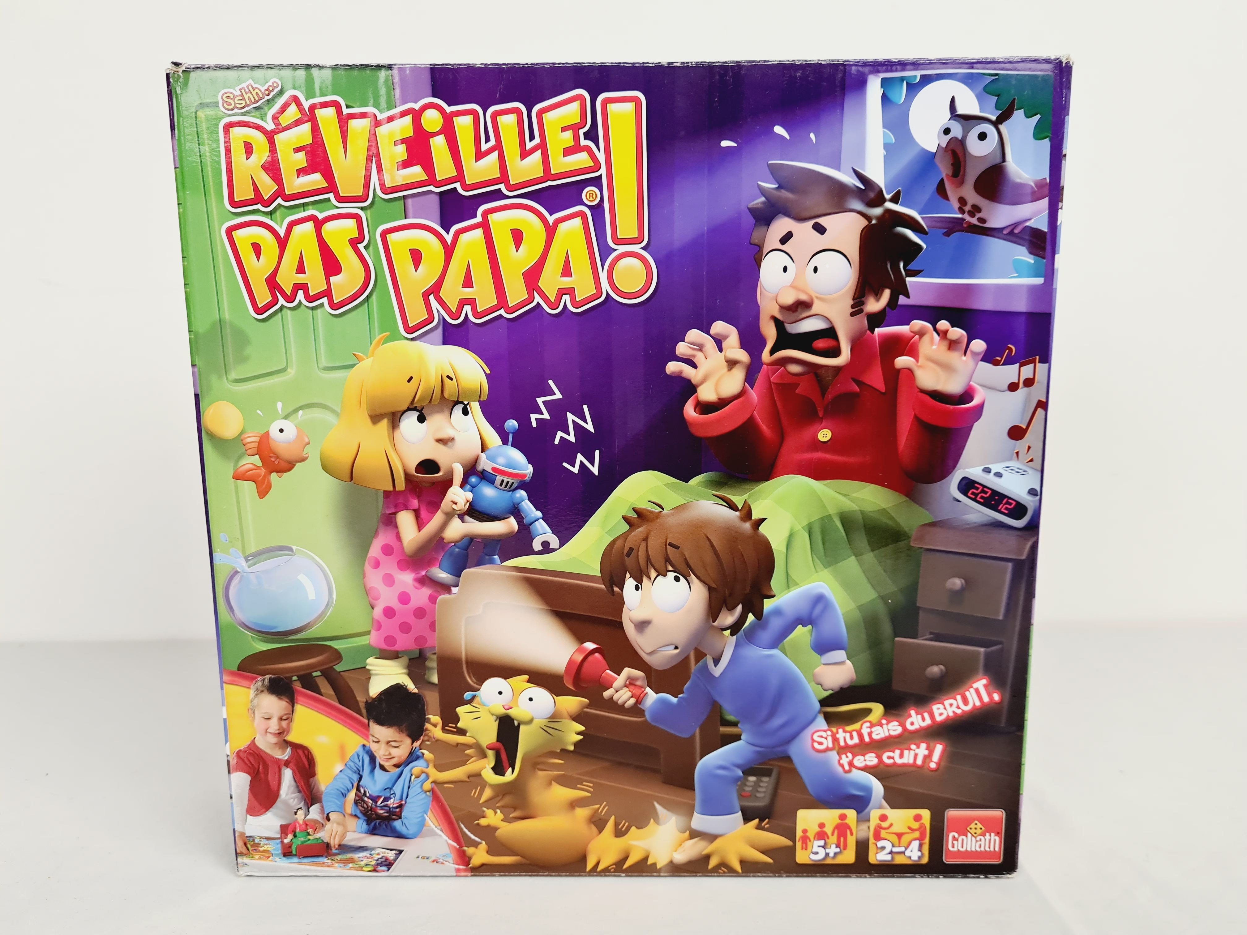 Jeu d'ambiance - Sshh... Réveille pas papa - Goliat - 5 ans et plus ...