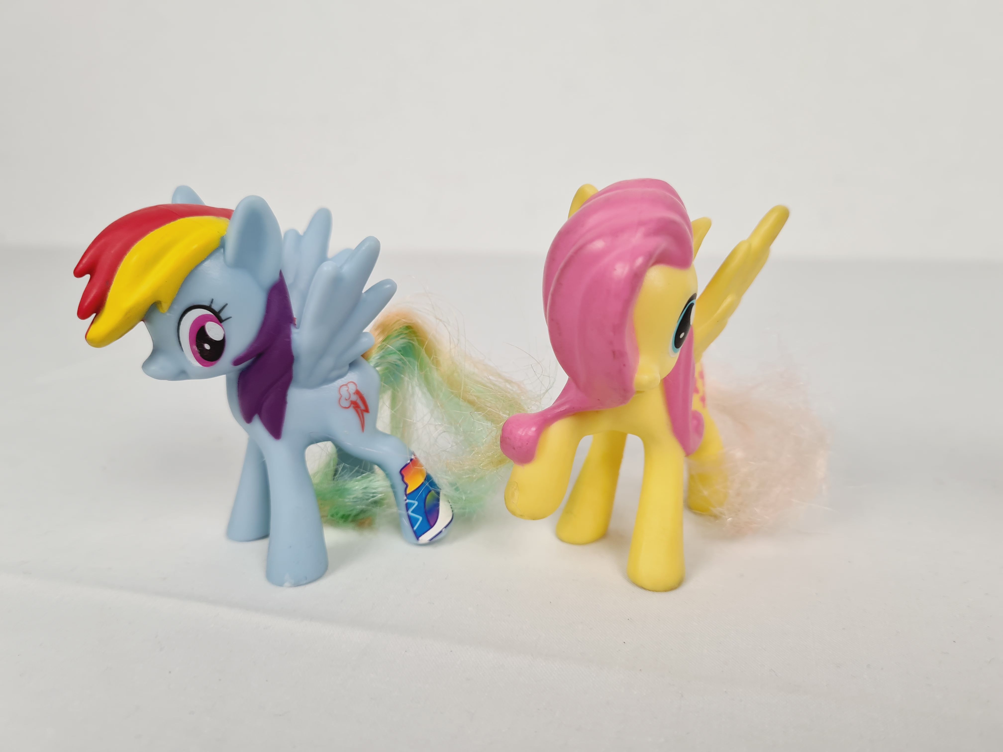 Lot de 4 mini figurines - My little pony - 8 cm. - Label Emmaüs