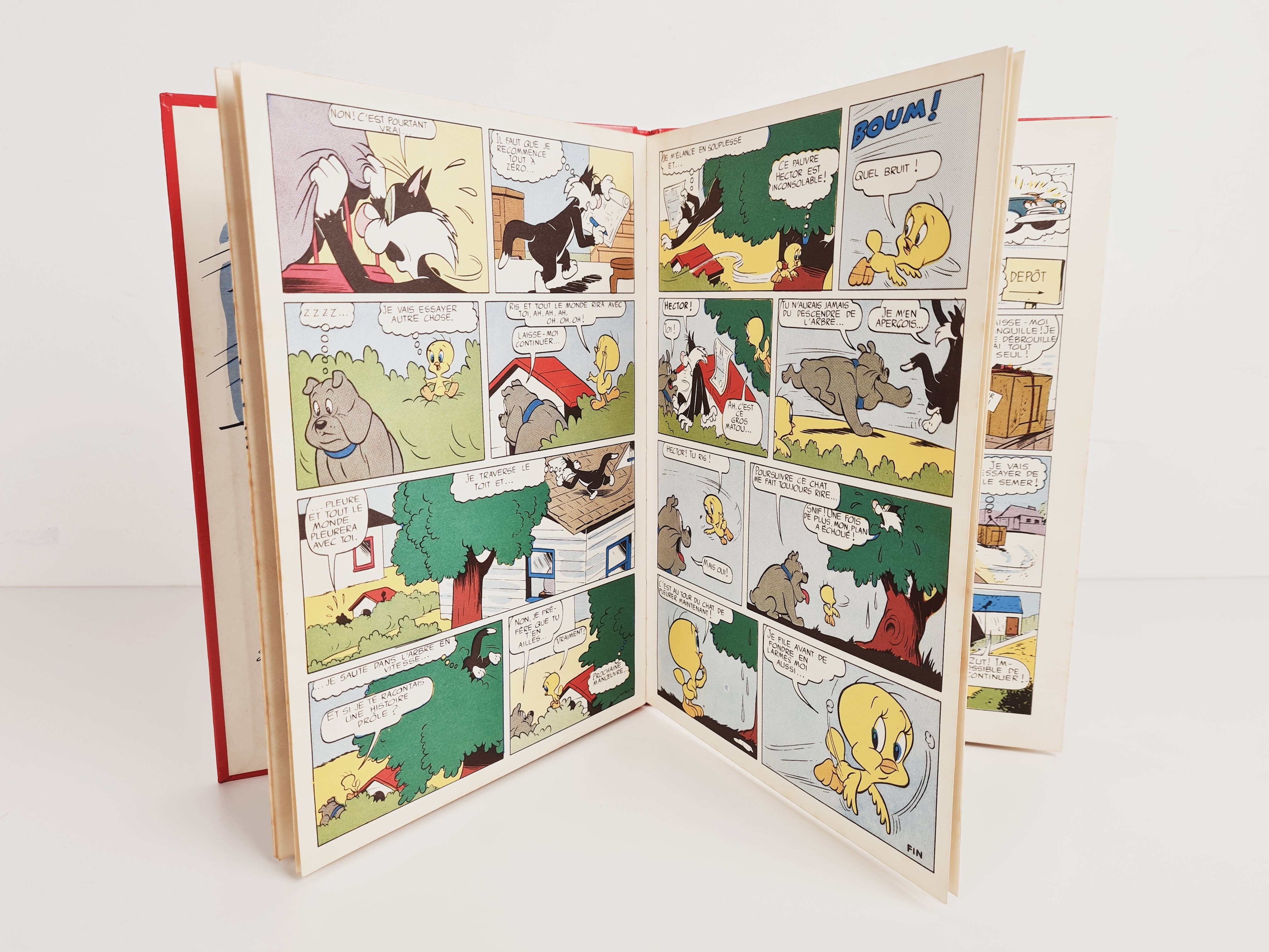 BD jeunesse - Les nouvelles de Titi et gros minet - Whitman France - Label Emmaüs