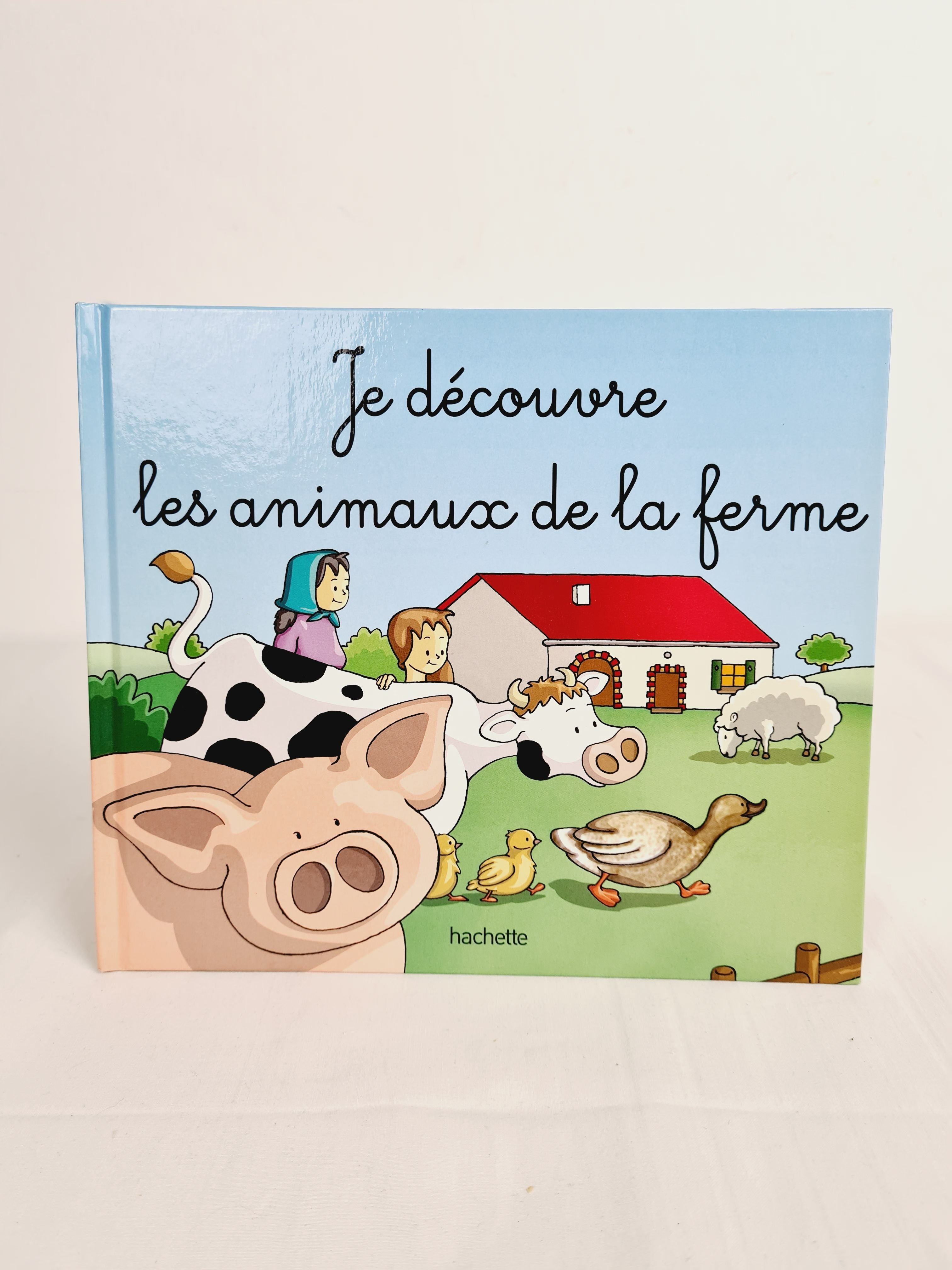 Livre jeunesse - je découvre les animaux de la ferme - Hachette ...