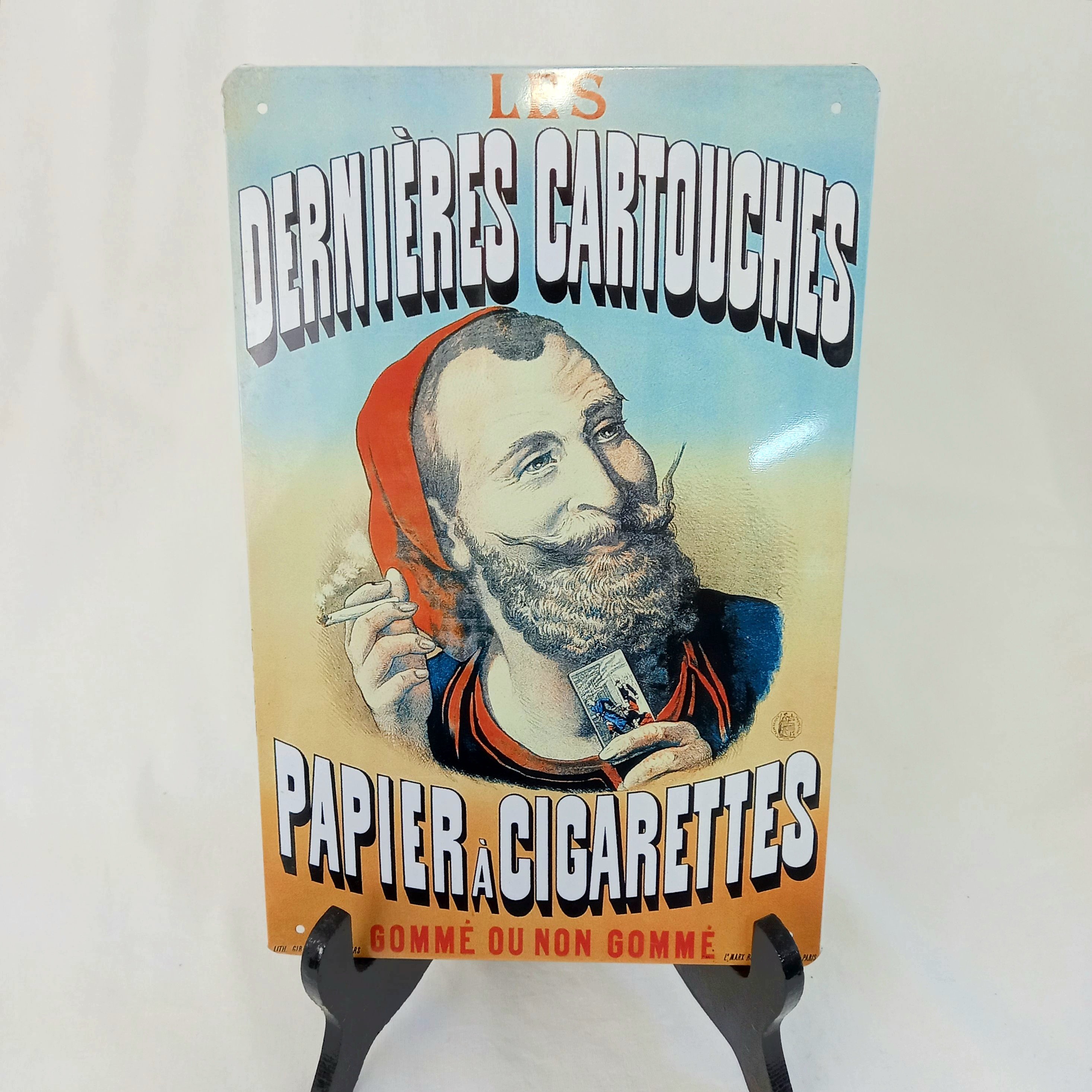 🏠 Lot de trois plaques publicitaires en métal - Musée de la publicité ...