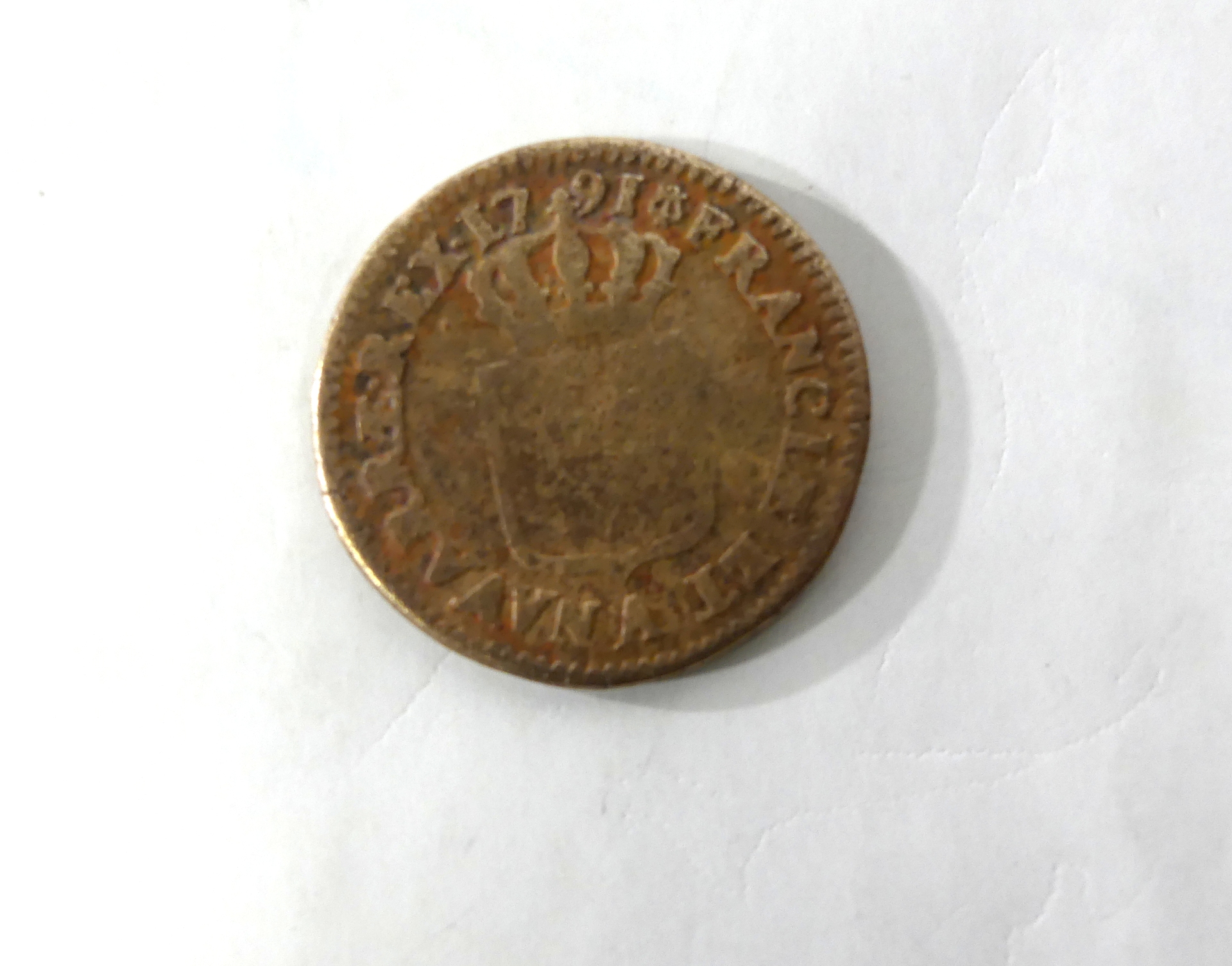 🏠 Ancienne pièce de monnaie Louis XVI - 1791 pour la maison pas cher et ...