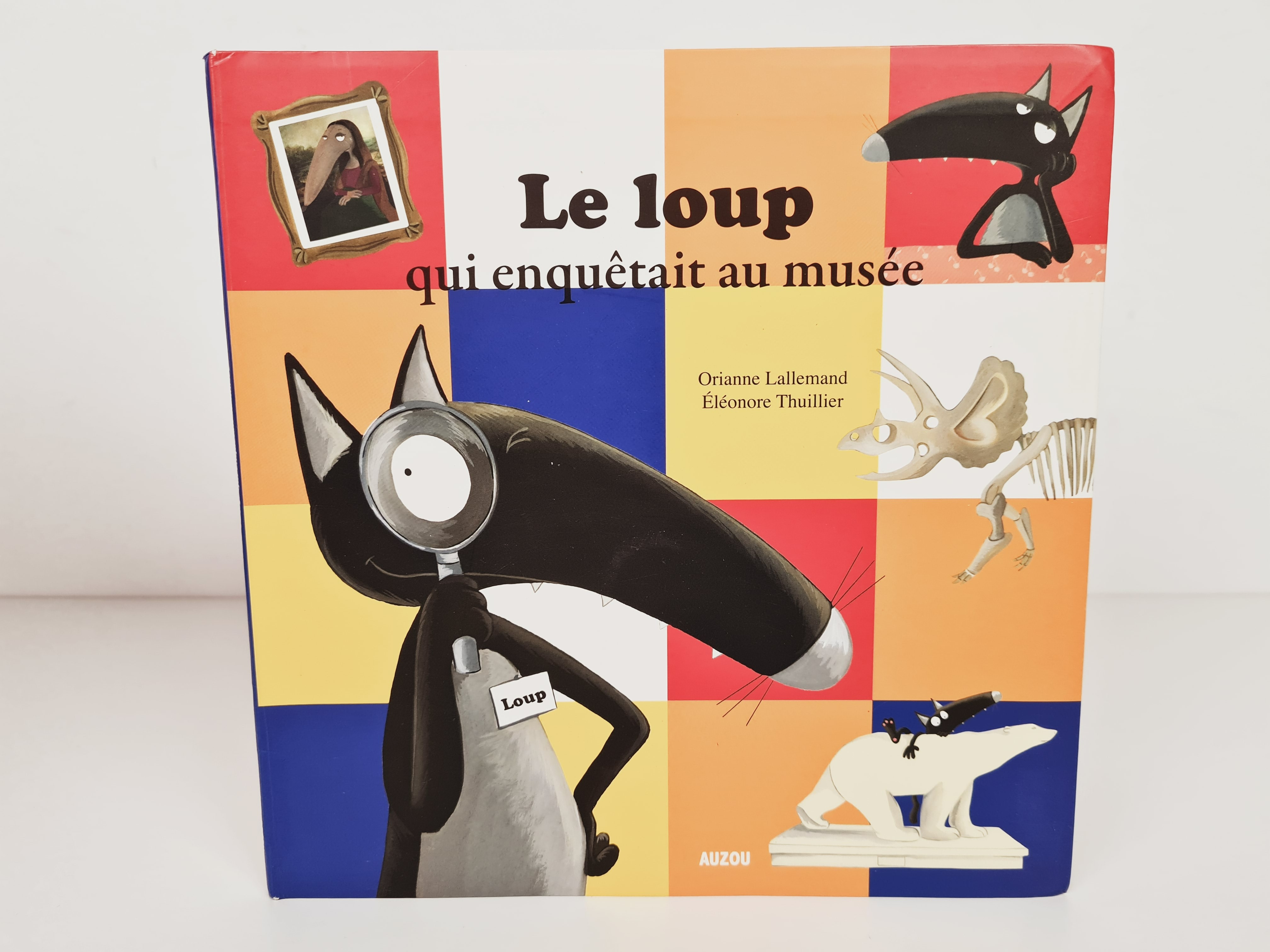 Livre jeunesse - Le loup qui enquêtait au musée - Mes petits albums ...