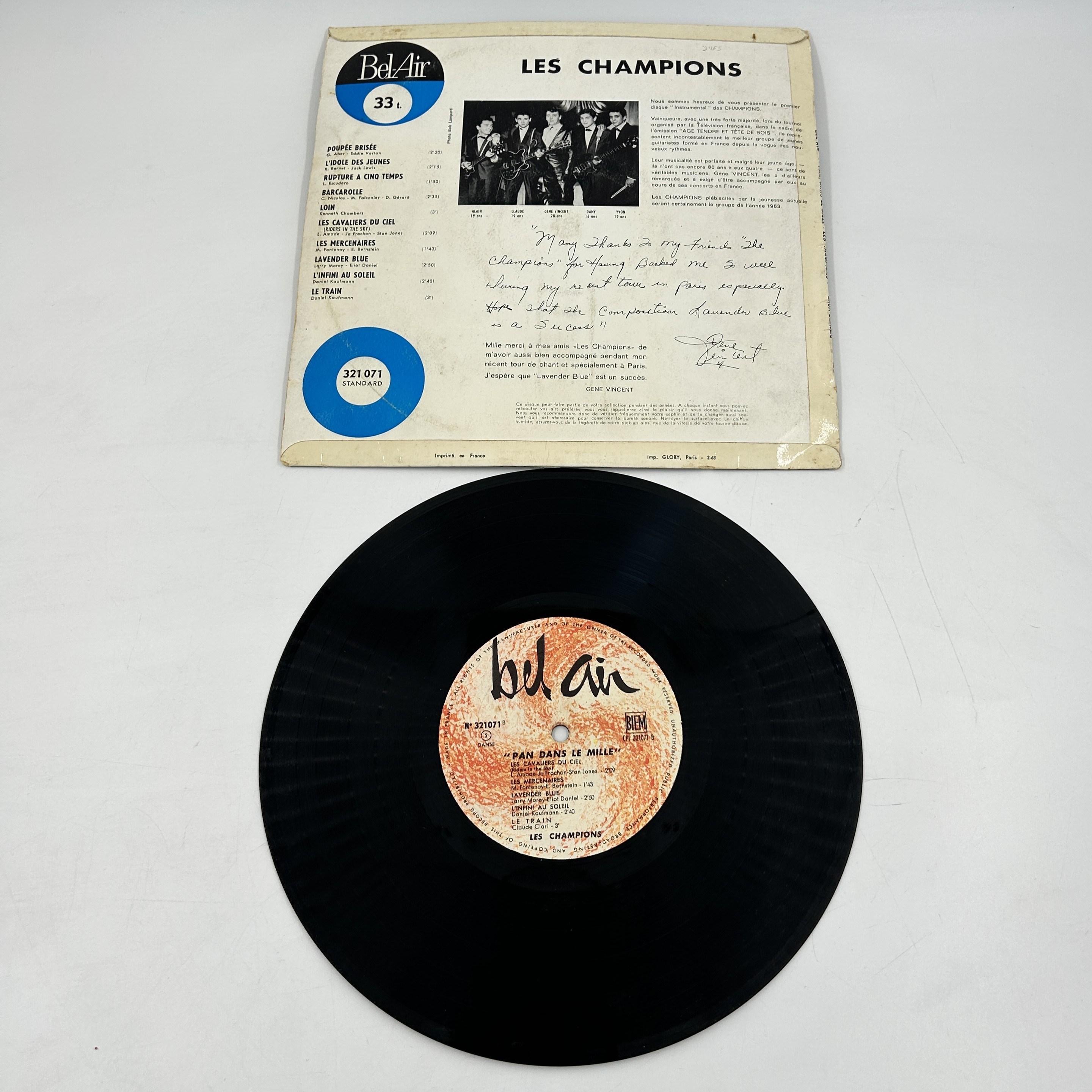 🎲 2 vinyles des années 60 jeux et vinyles d'occasion pas cher - Label ...