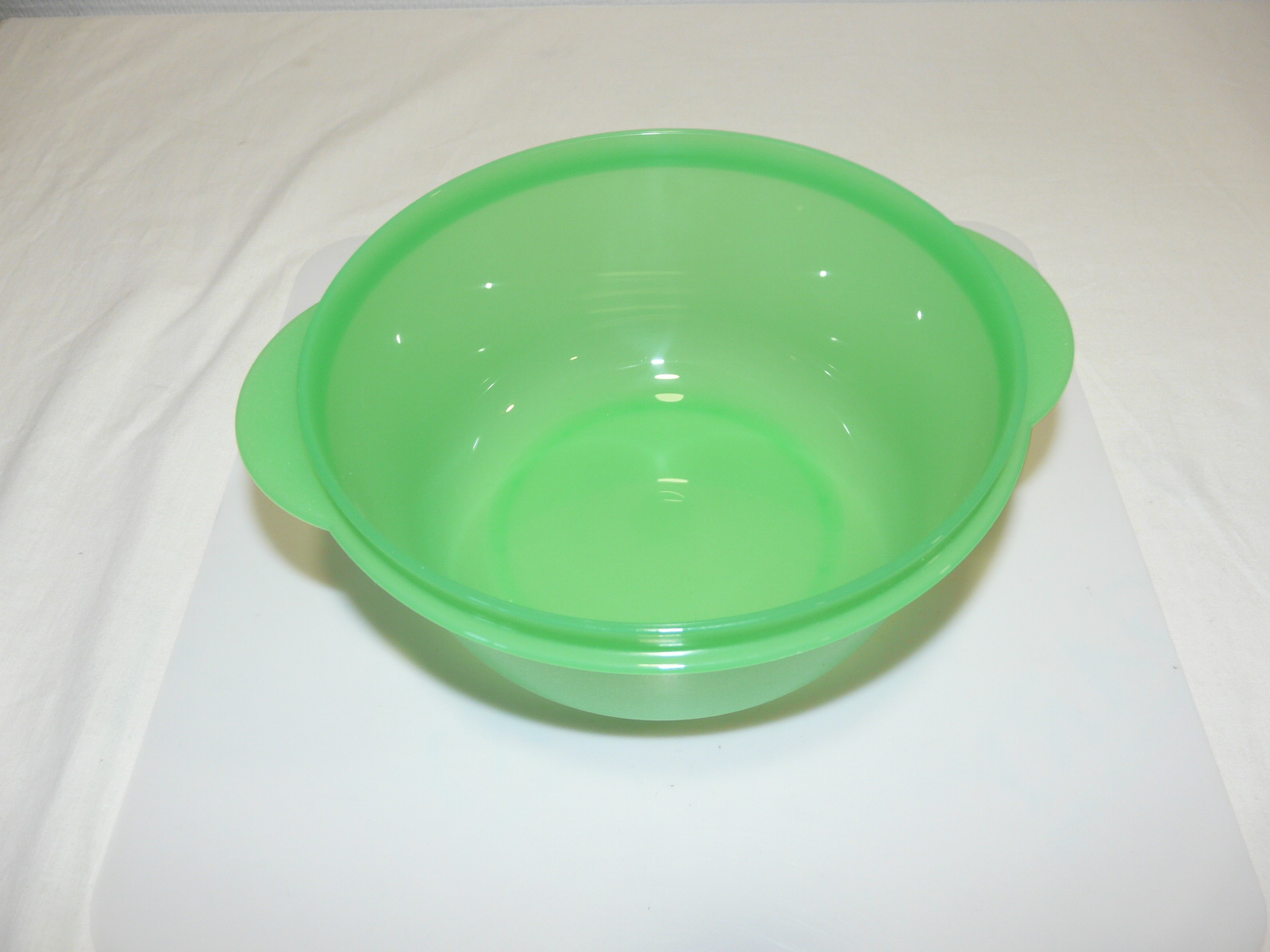 Lot de 3 saladiers - bleu vert et orange -Tupperware . - Label Emmaüs