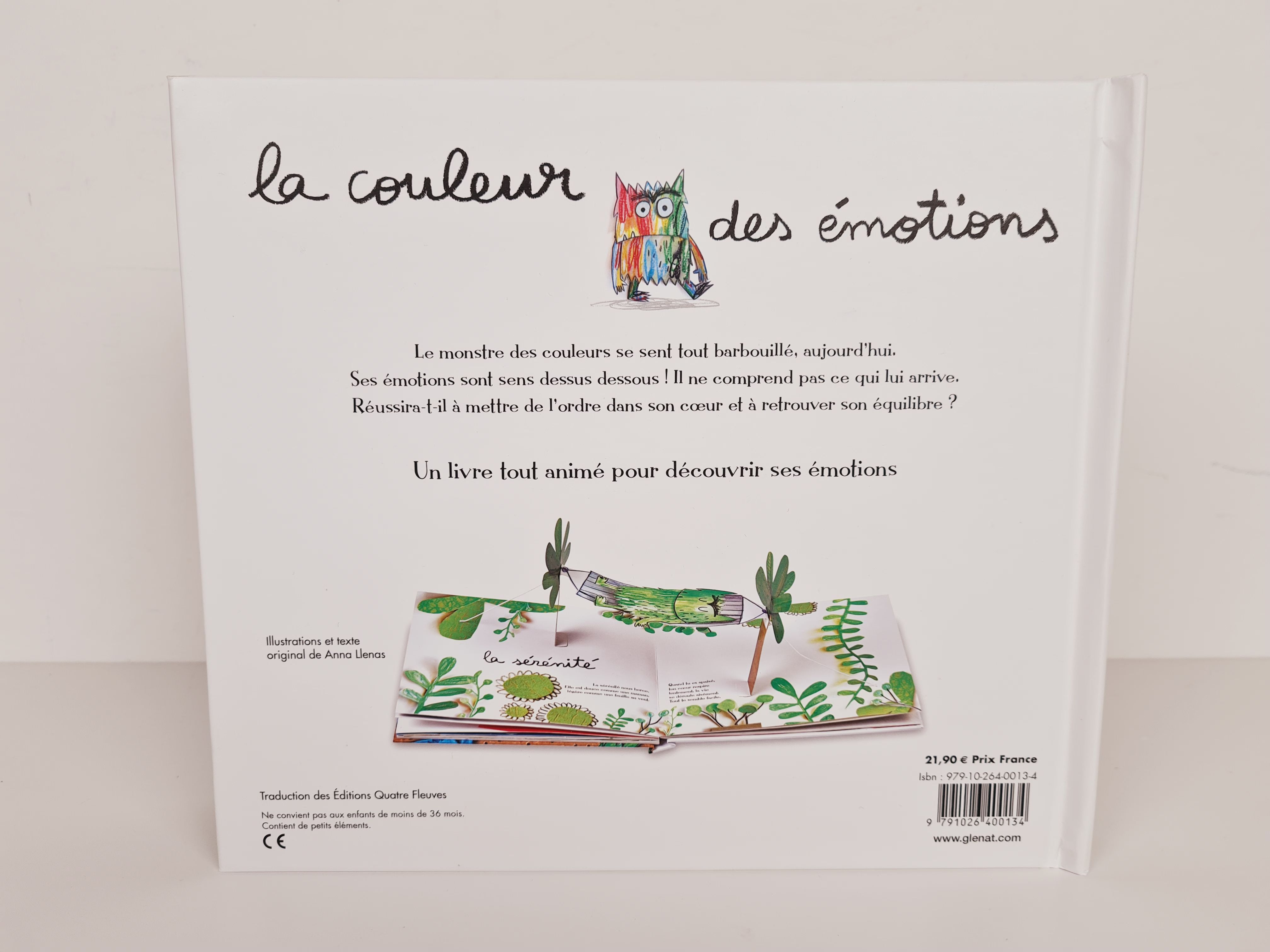 Livre Pop up - Un livre tout animé - La couleur des émotions - Glénat ...