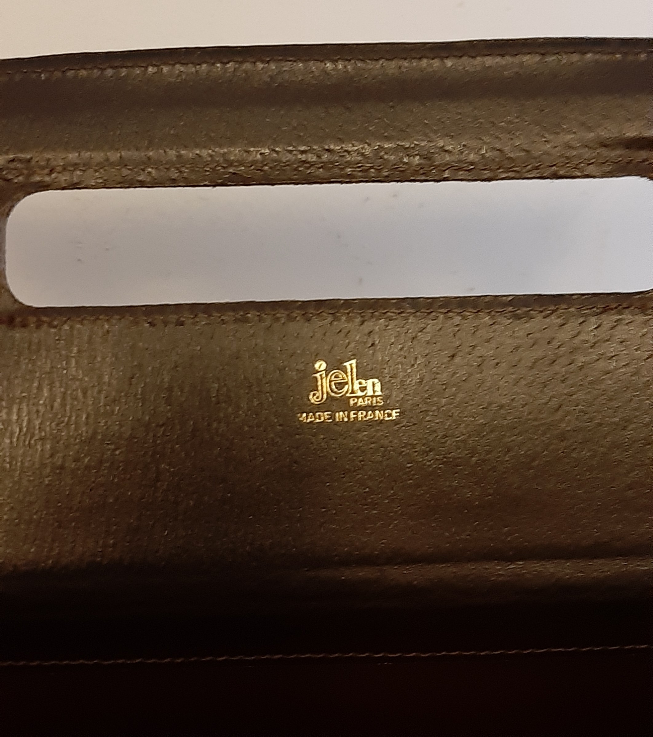 👕 Grande mallette, porte document homme, en cuir et fermoir en laiton ...