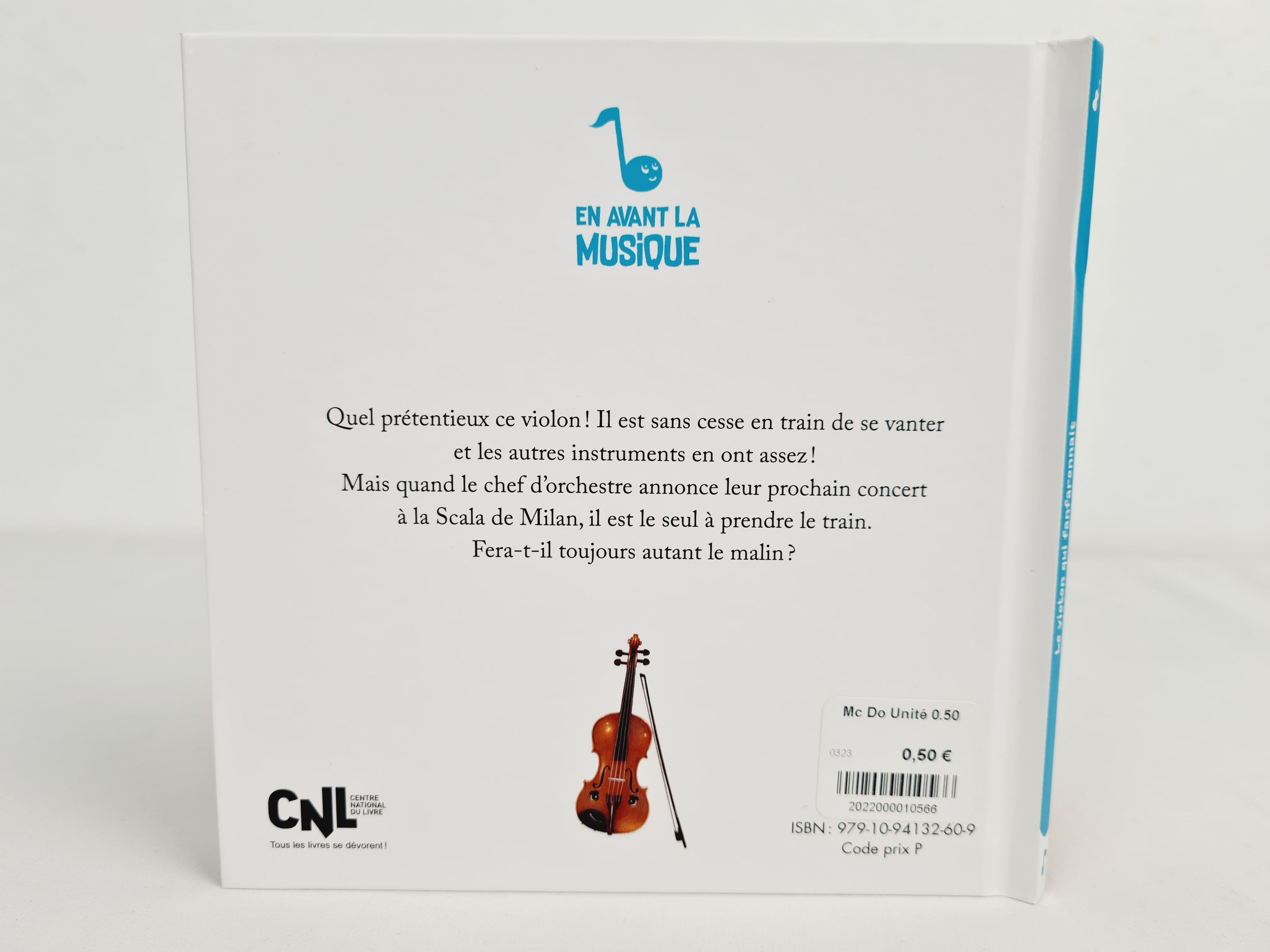 📖 Livre Jeunesse - Mcdo - Le violon qui fanfaronnait - Hachette ...