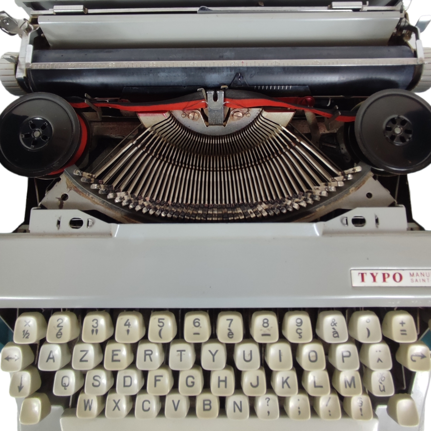 Machine à écrire portative modèle "Typo" - MANUFRANCE - années 1970 ...