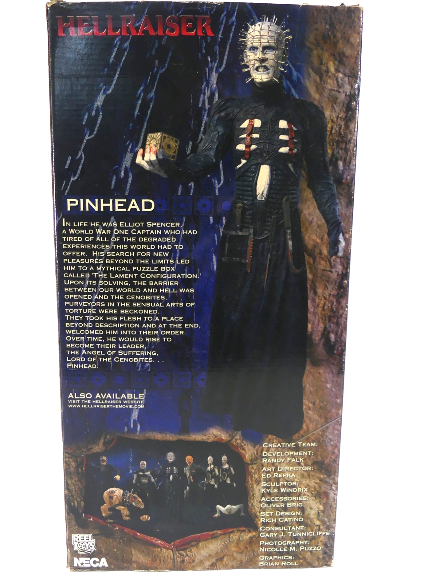 🎲 Figurine HELLRAISER PINHEAD Neca 18" jeux et vinyles d'occasion pas ...