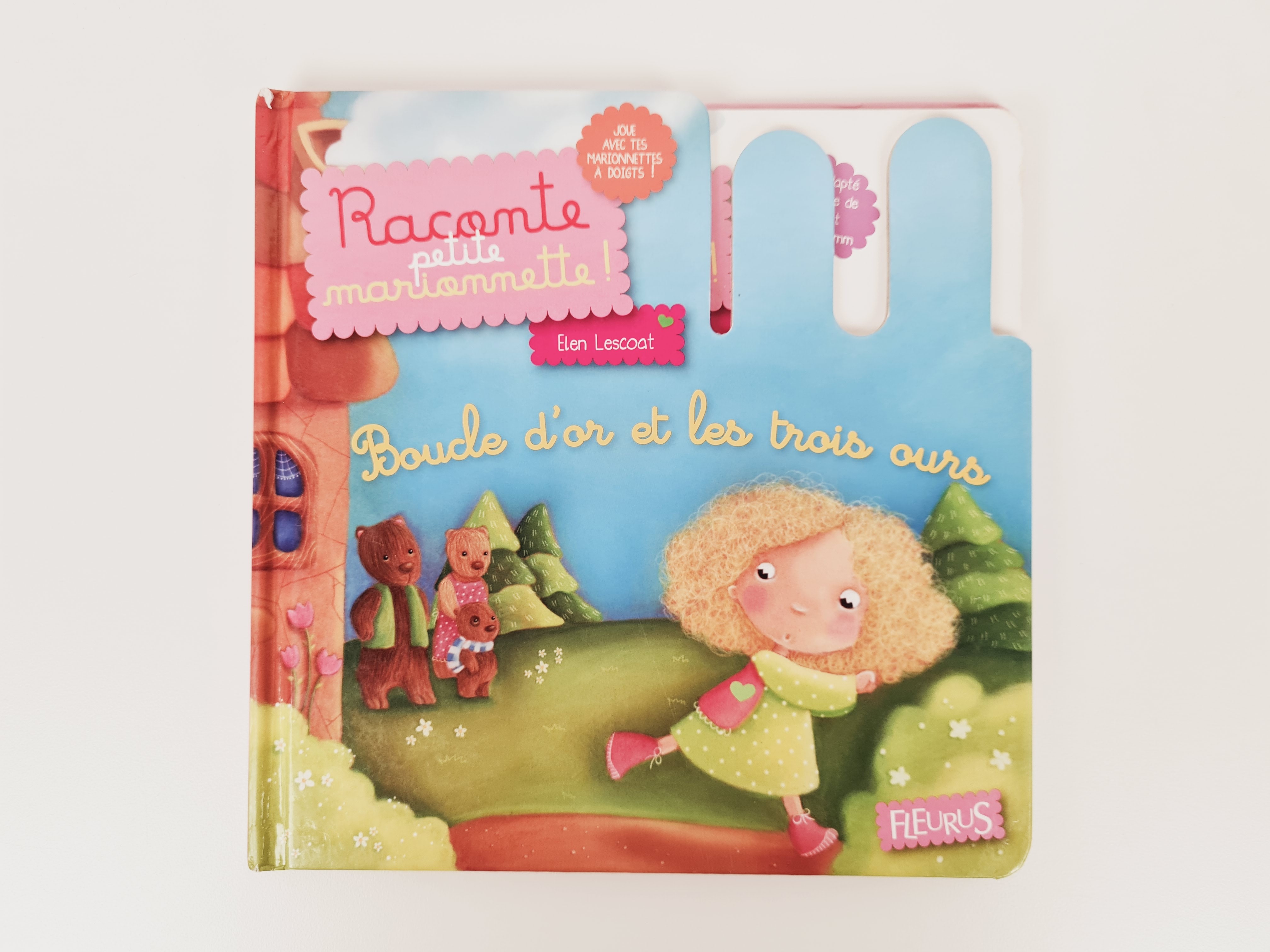 Livre rigide - Raconte petite marionnette ! - Boucle d'or et les trois ...