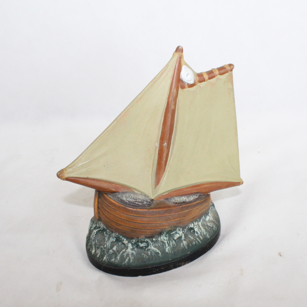 Tirelire en terre cuite en forme de bateau voilier l'ISLE ADAM - Label ...