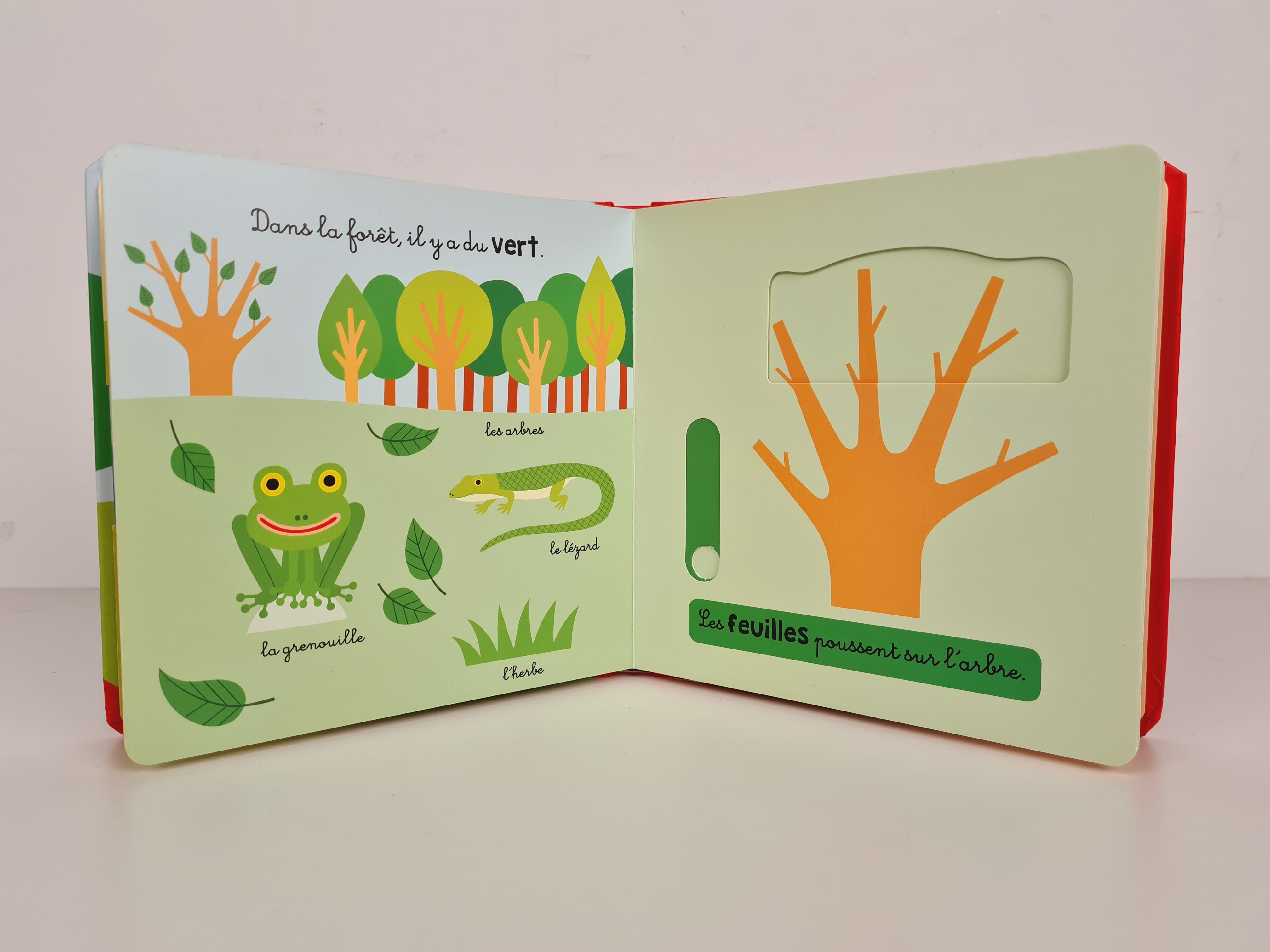 Livre pages rigides et tactiles - Mon anim'agier : Les couleurs - Auzou ...