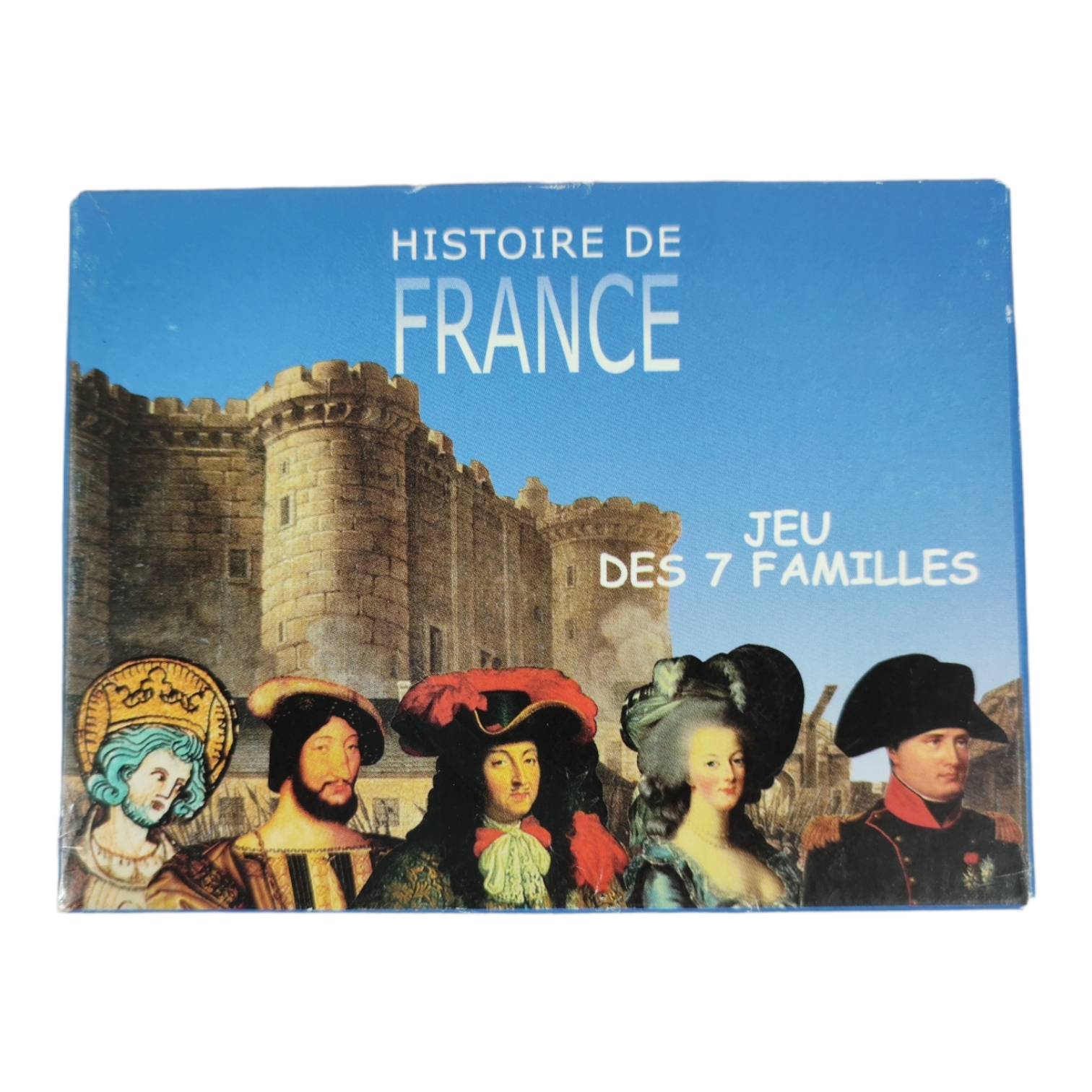 Jeu des 7 familles "Histoire de France" - jeu de cartes - Label Emmaüs