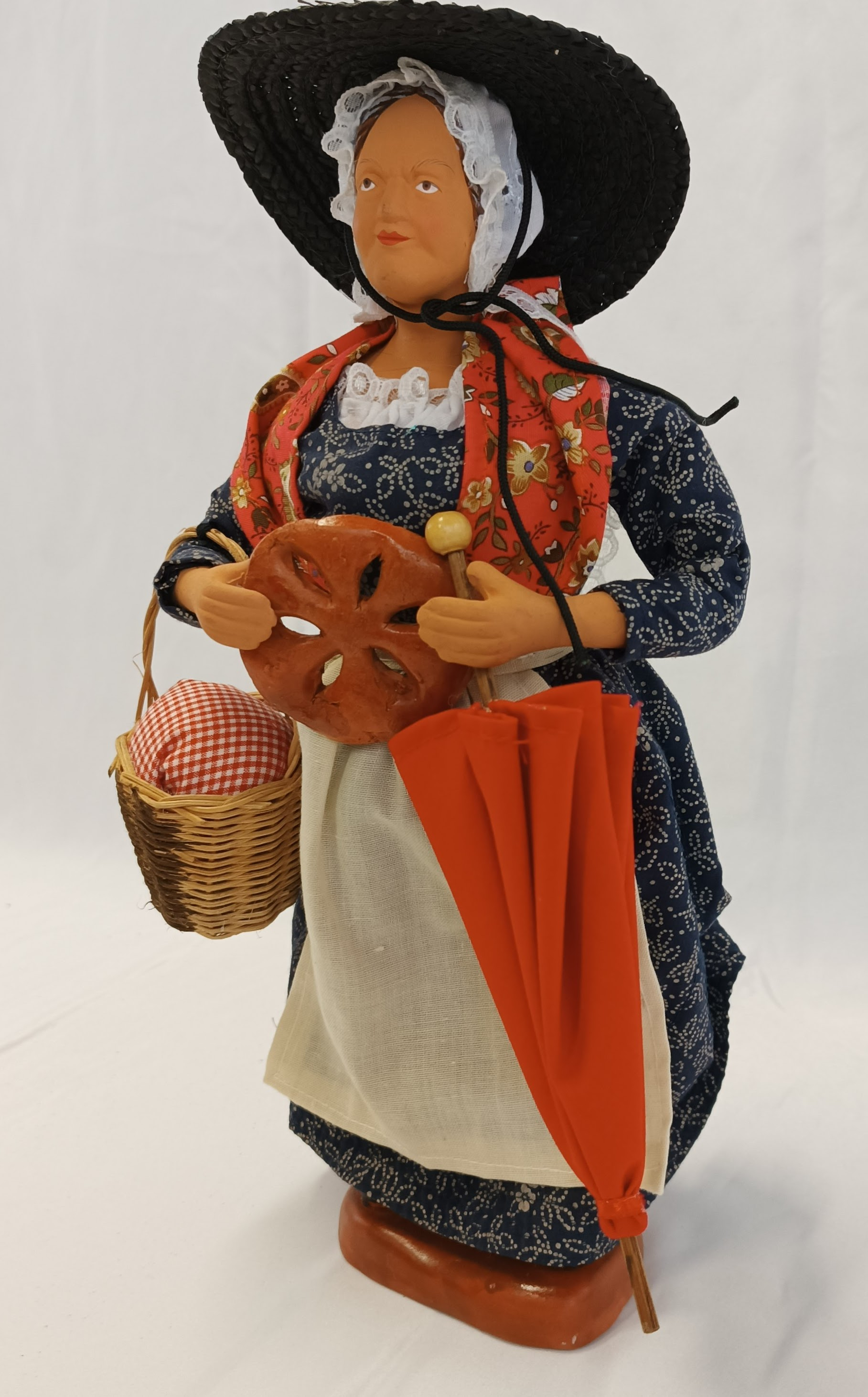 Santon de la Collection "Les santons" - "First Lady" : La porteuse de ...