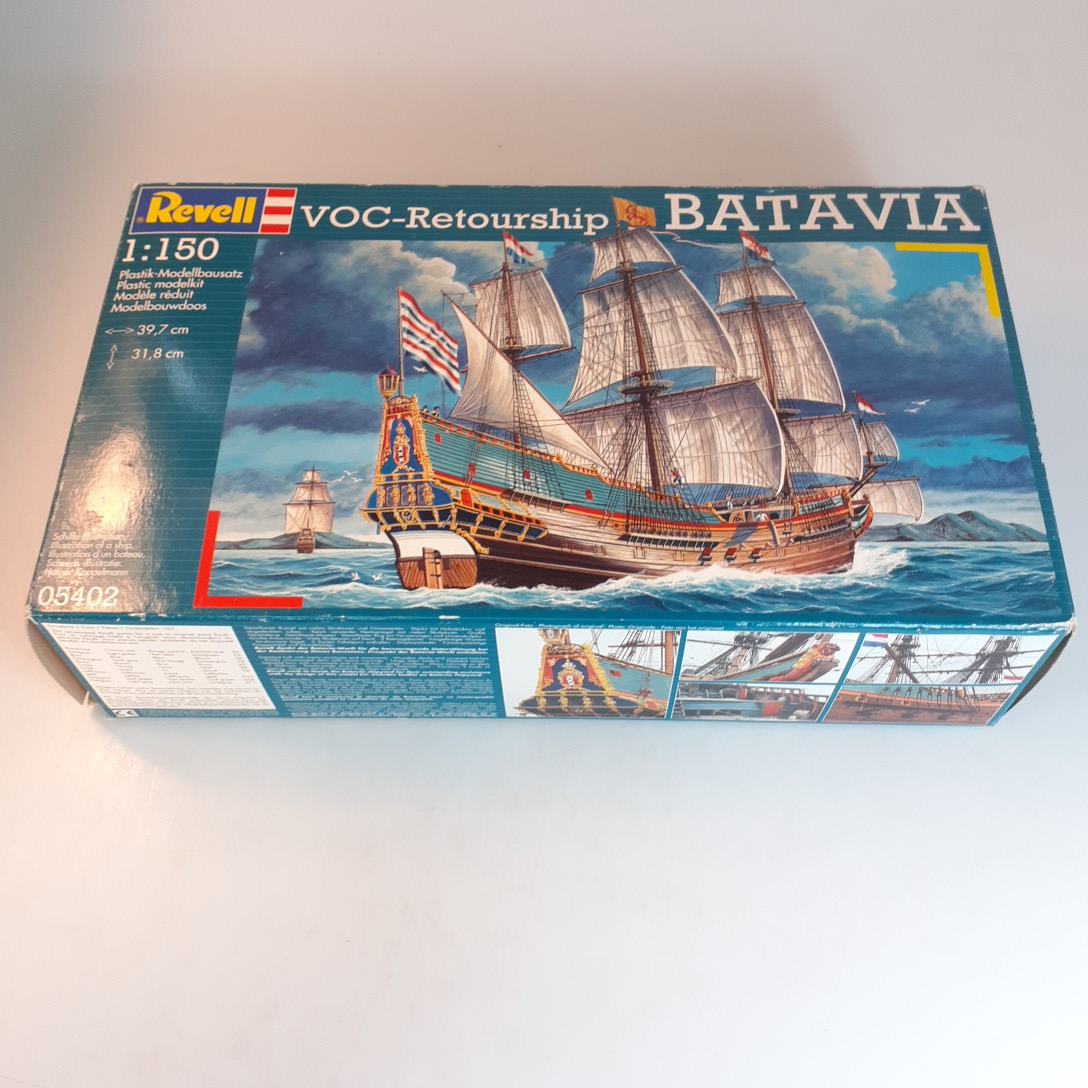 Modèle réduit du navire "BATAVIA VOC-Retourship", a l'échelle 1:150, de ...