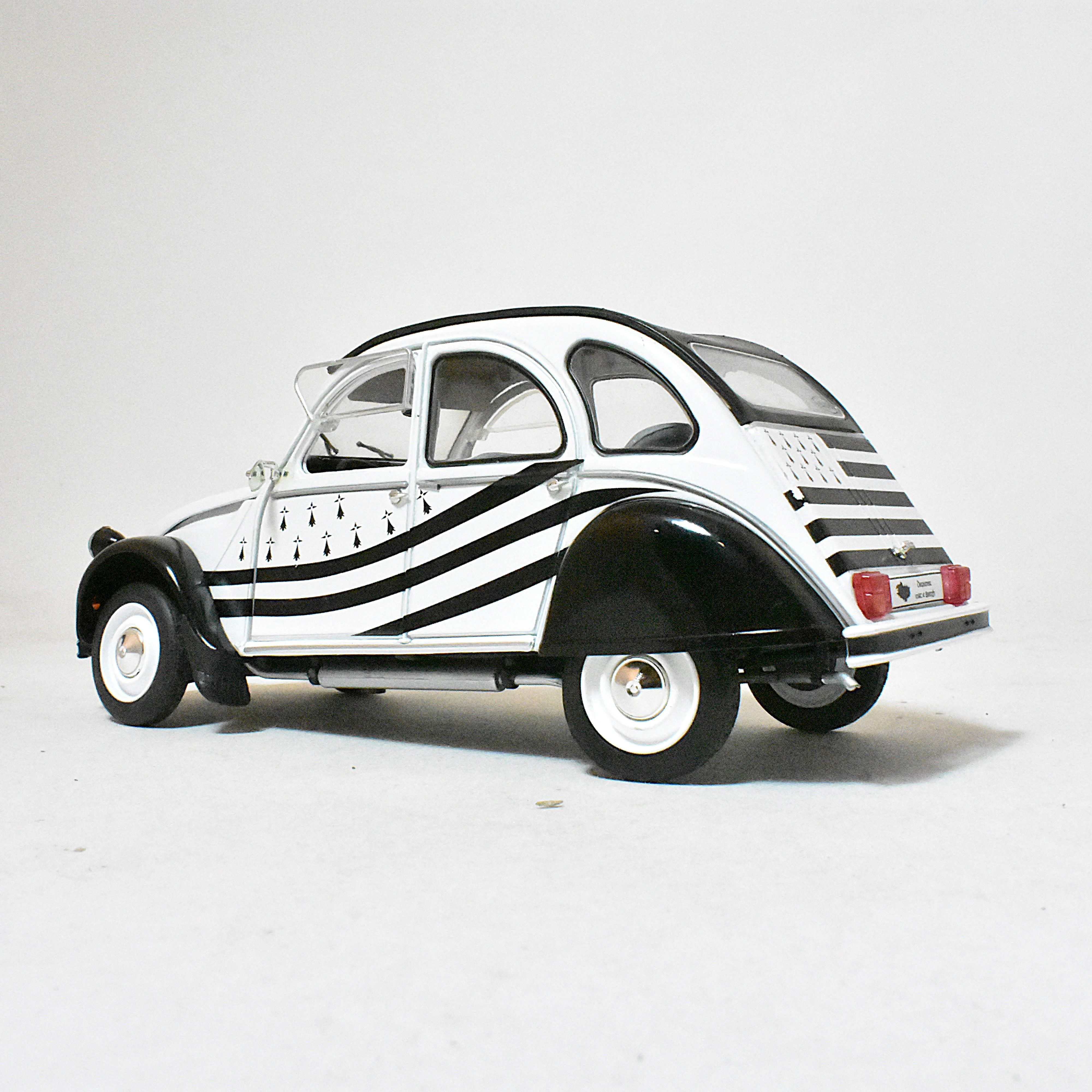 🎲 Solido citroen 2cv Elch ; 1/18 Werkstr 1.90765 furtch. Germany jeux ...