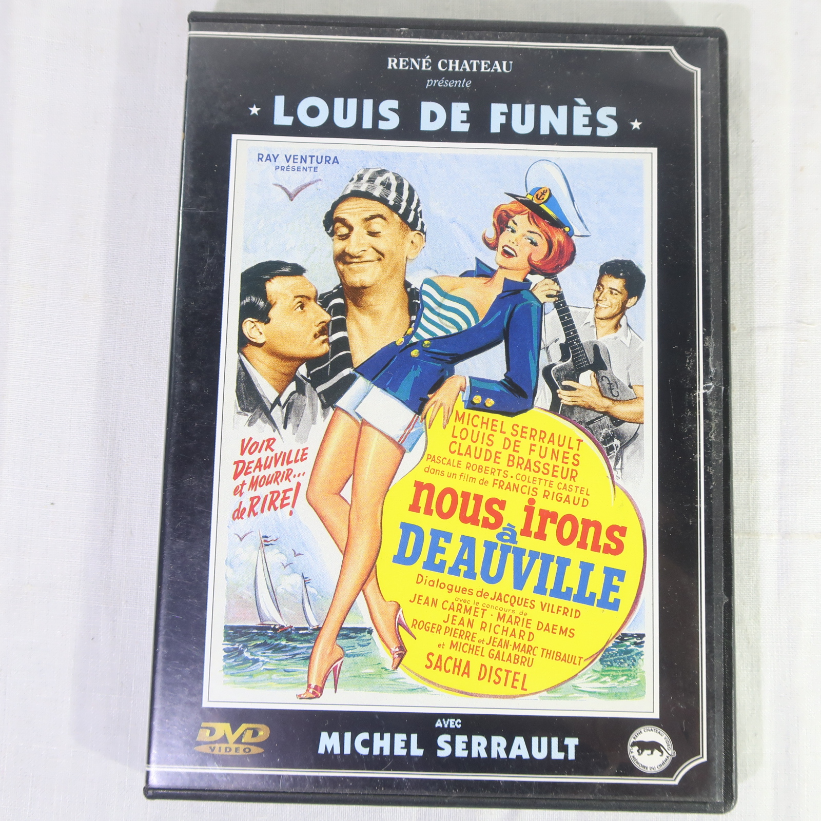 DVD " Nous Irons à Deauville " avec Louis de Funès , Michel Serrault ...