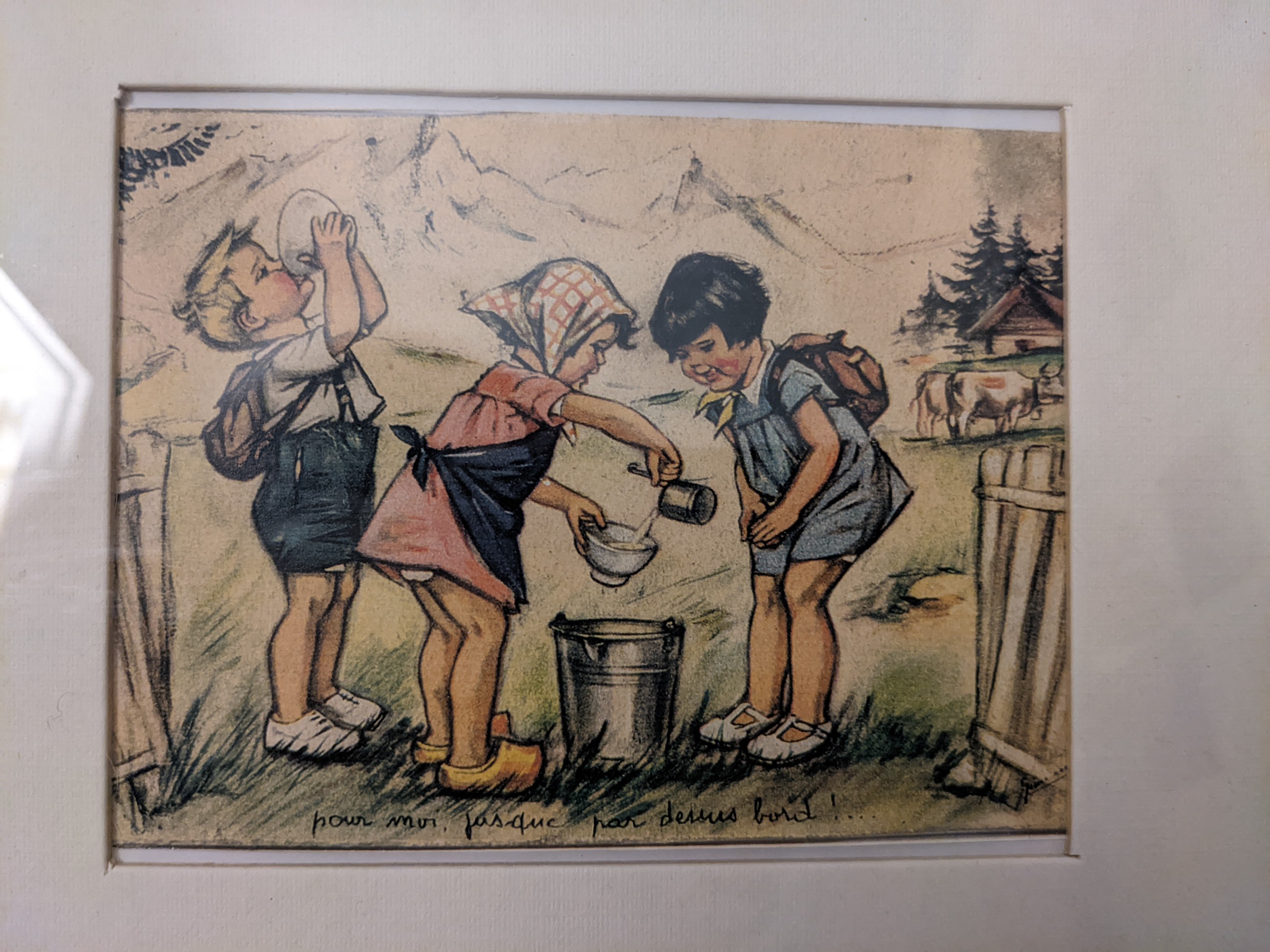 🏠 Tableau Germaine Bouret - Belote et rebelote - année 50 pour la ...