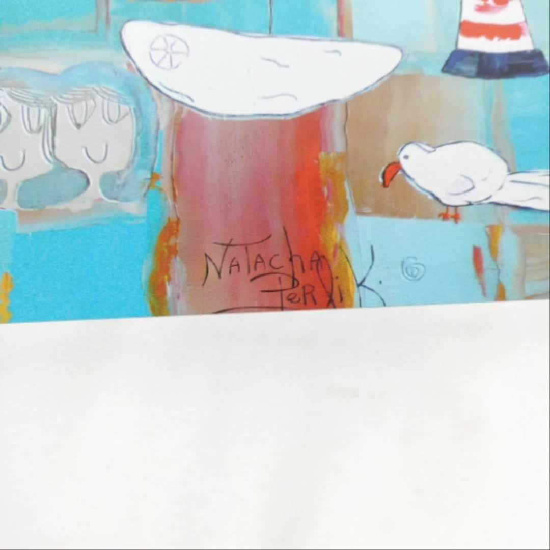 Plaque décorative Natacha Perlik - Label Emmaüs