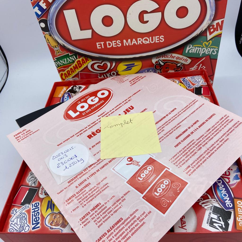 🎲 Jeu du Logo et des marques - Lansay jeux et vinyles d'occasion pas ...