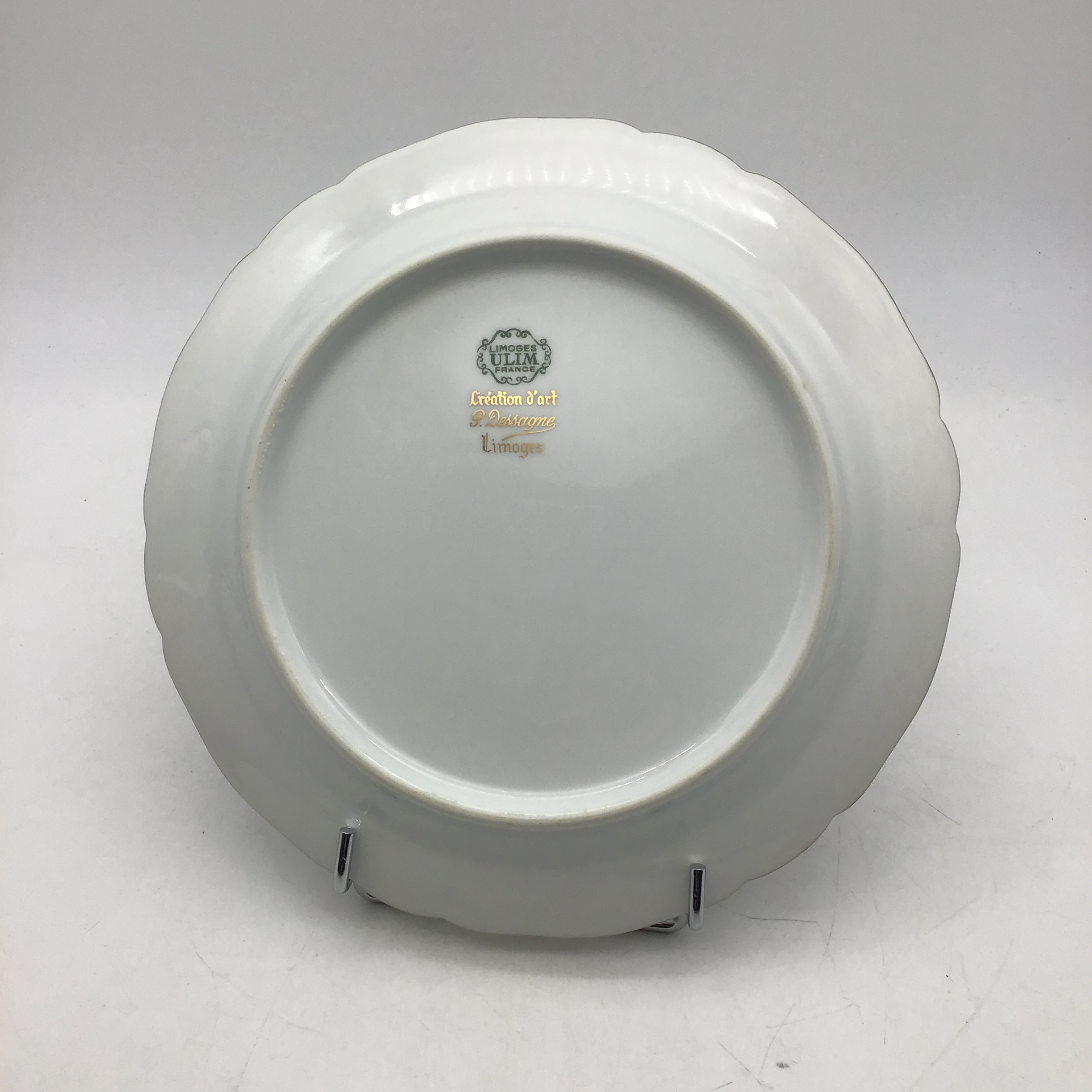 Service de table Ulim Limoges France de 10 assiettes ( 5 petites, 5 ...