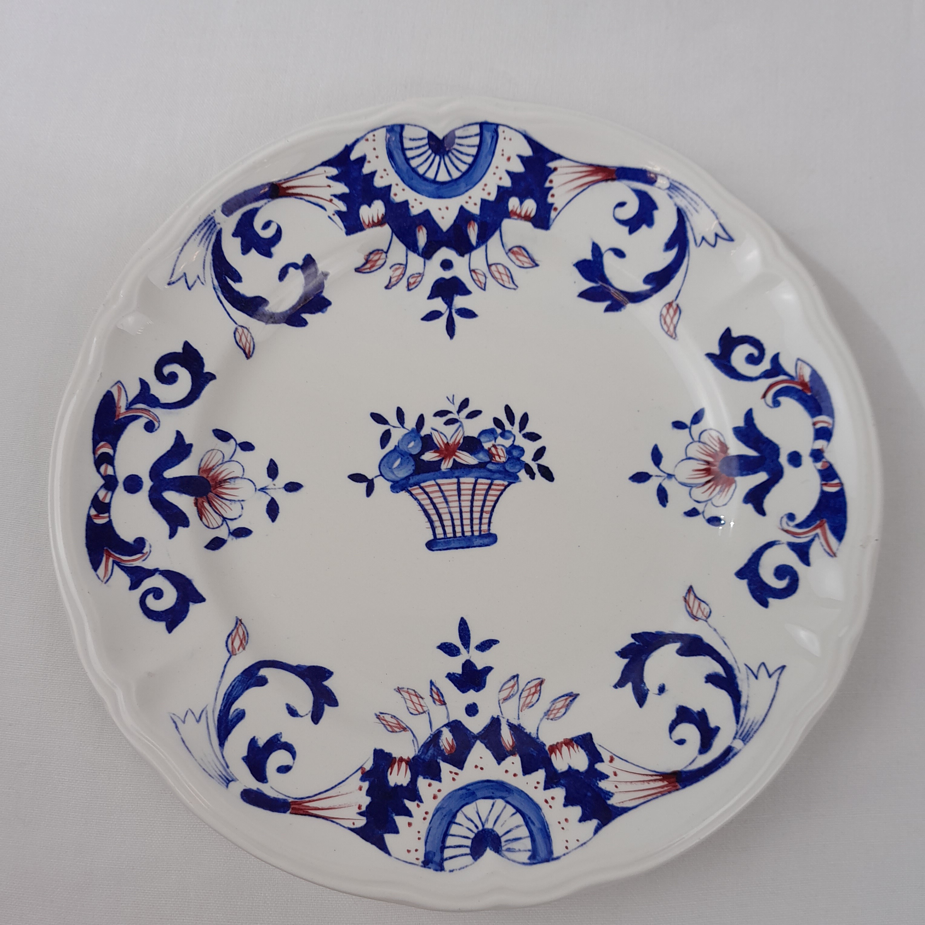 lot de 10 assiettes à dessert longchamp - Label Emmaüs
