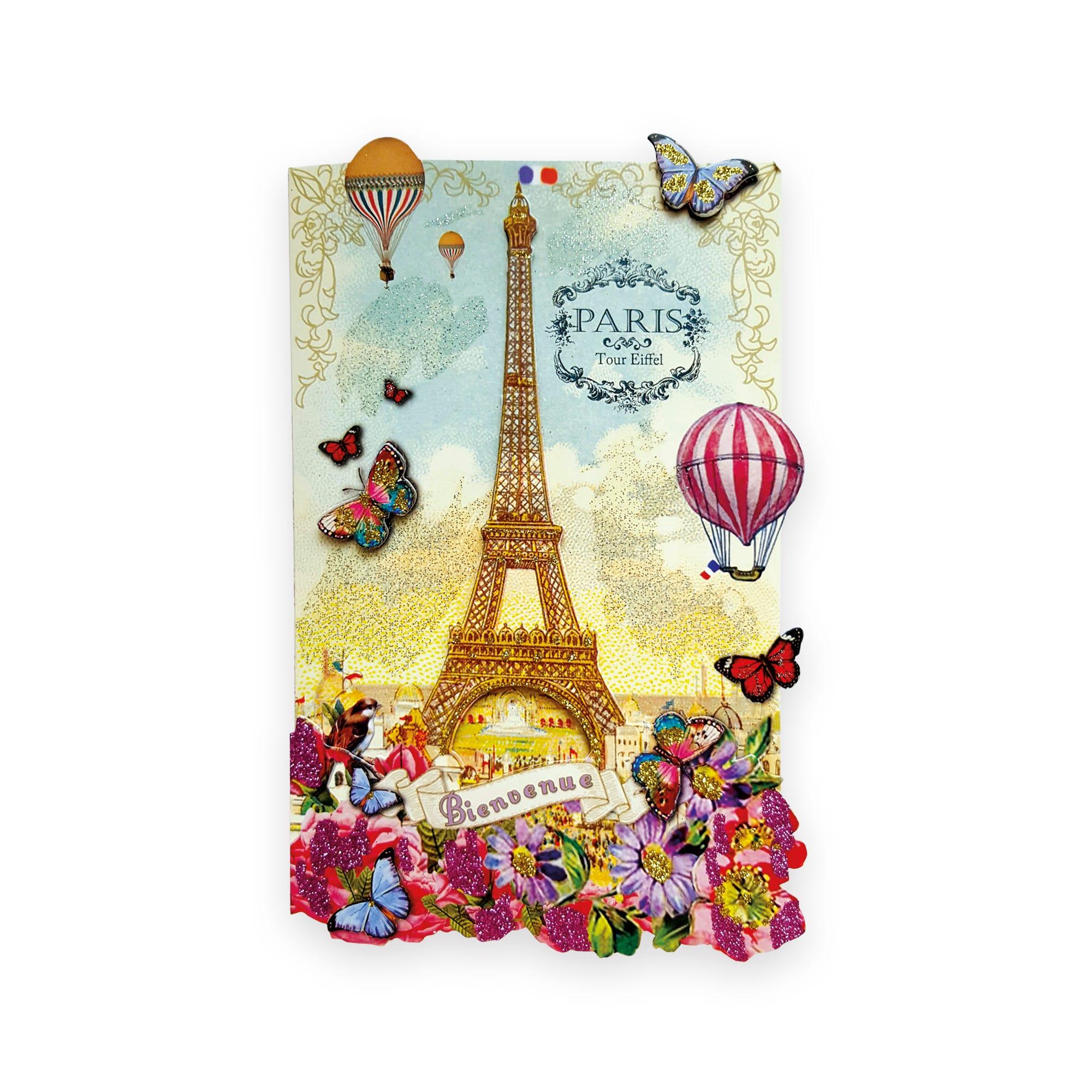 Extime - Marie Bouvero Relief Card Balloon Milk Chocolate Dominoes
