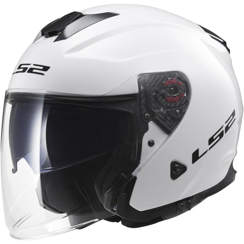 Casque Of 521 Infinity Solid LS2 Blanc - MAXXESS.FR, Casque jet