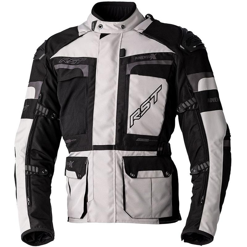 Veste ADVENTURE-X RST noir/argent - MAXXESS.FR, Veste moto
