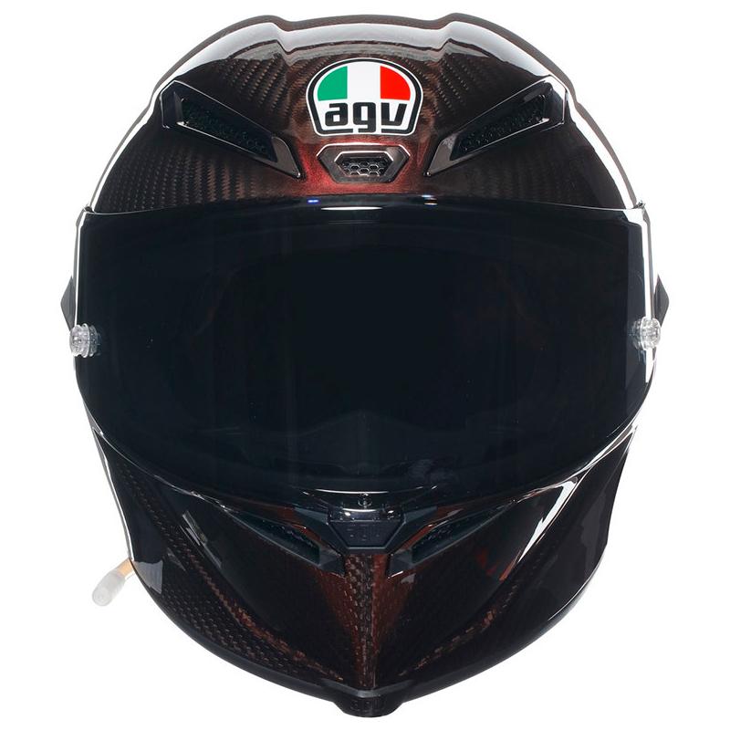 Casque PISTA GP RR AGV rouge/carbone - MAXXESS.FR, Casque intégral