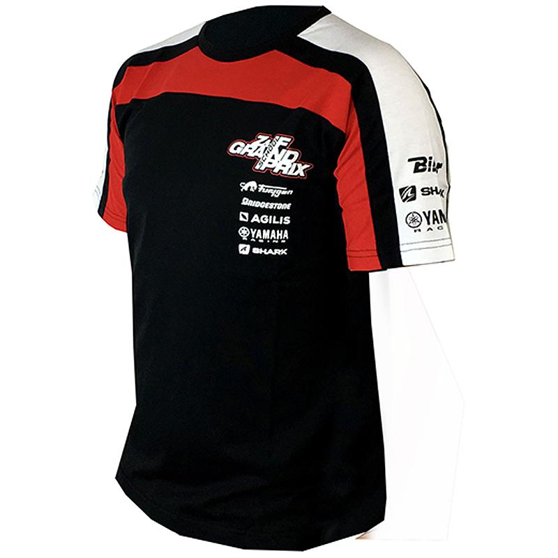 Tee Shirt Zf Grand Prix ZARCO Noir/Blanc/Rouge - MAXXESS.FR, T-Shirt