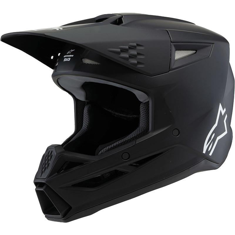 Casque cross SUPERTECH M3 SOLID KID ALPINESTARS noir - MAXXESS.FR ...