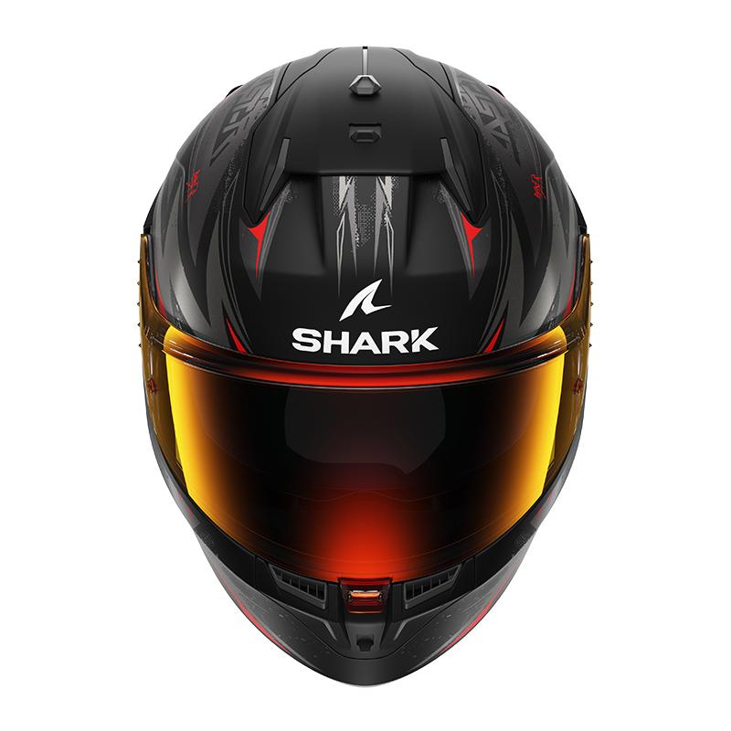Casque D-SKWAL 3 BLAST-R Mat SHARK noir anthracite rouge - MAXXESS.FR ...